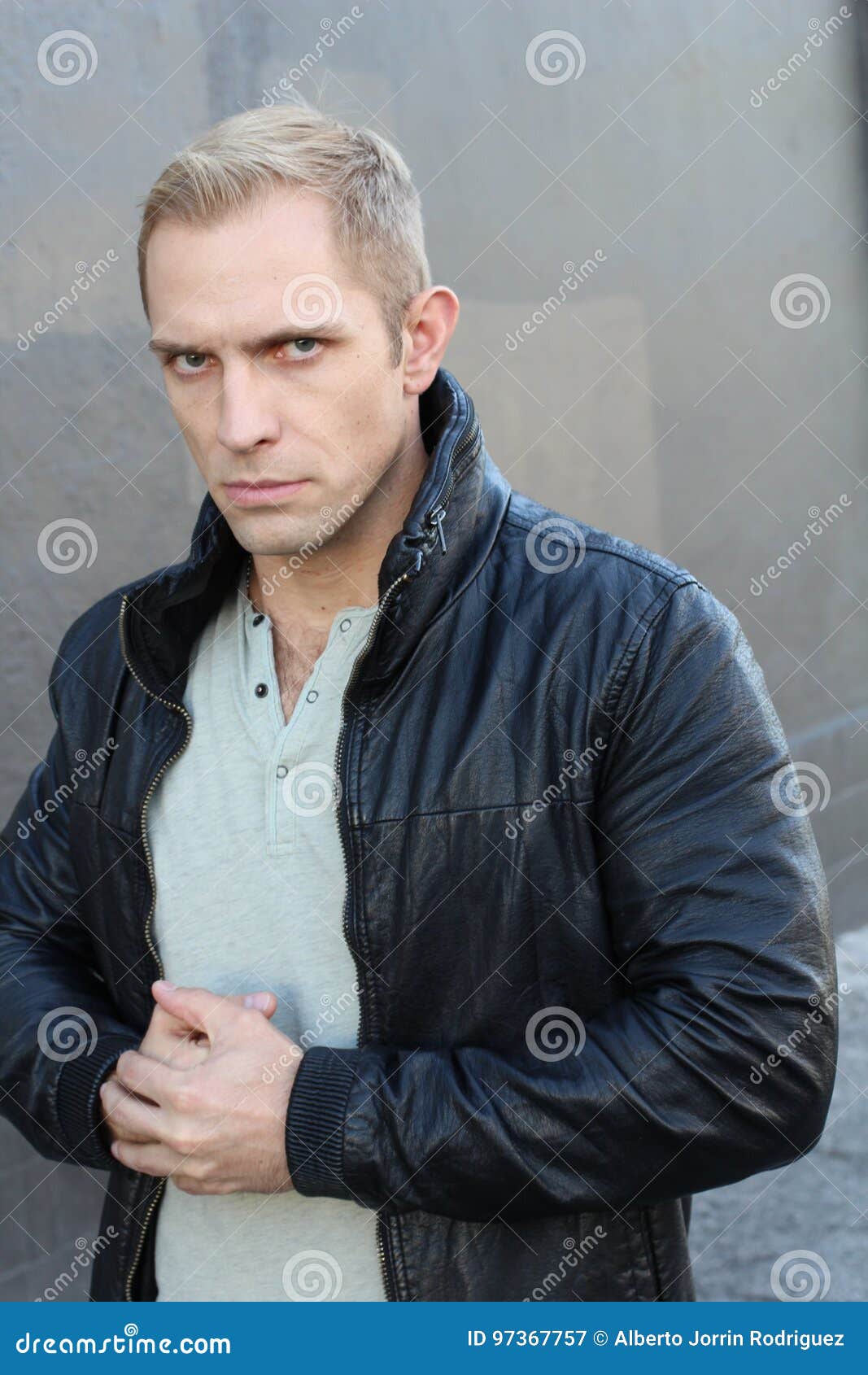 Man with Aggressive Body Language Stock Image - Image of businessman ...