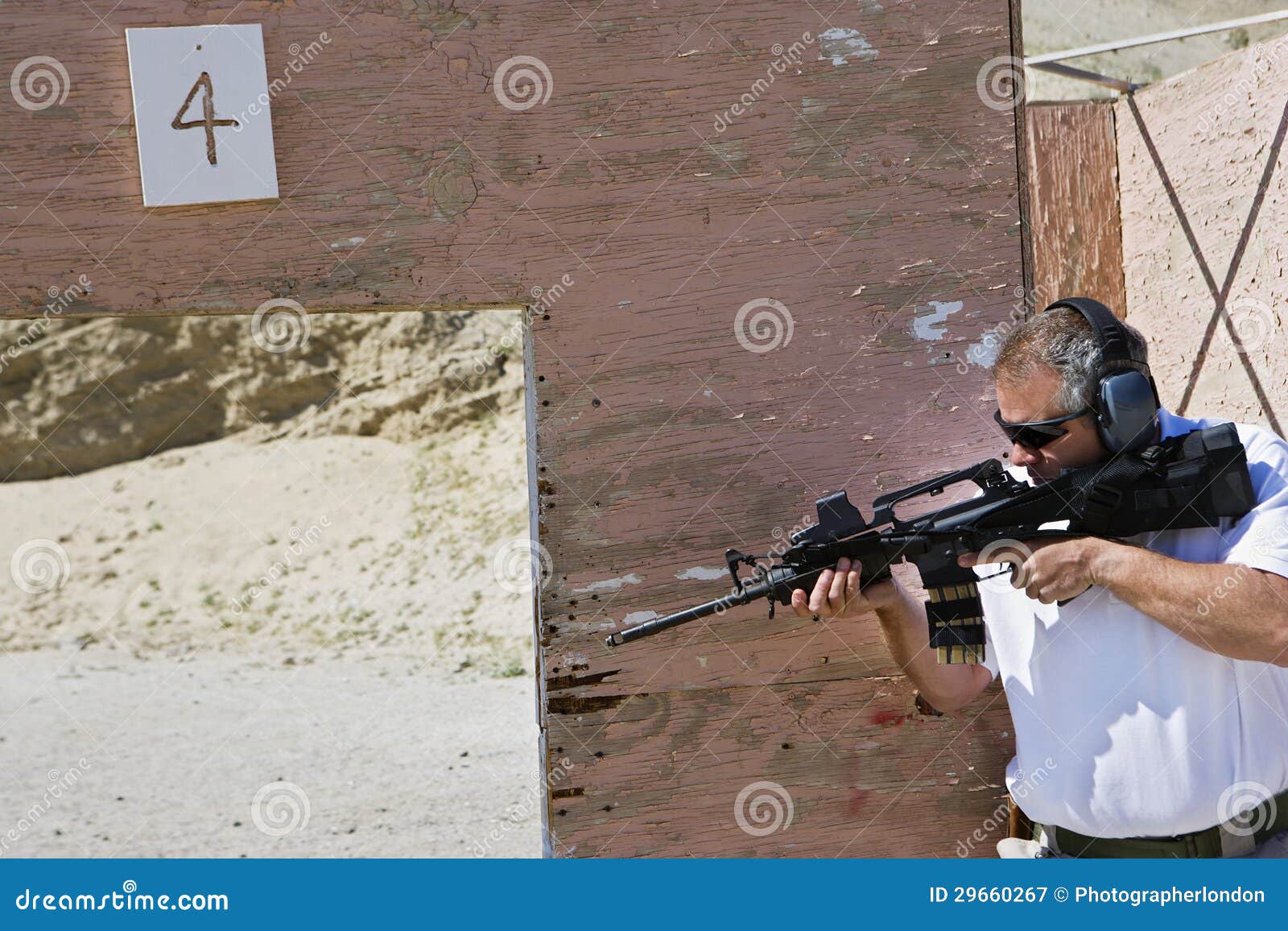 Machine-gun Firing Point DOT Of The Times Of World War II, Made Of Wild ...