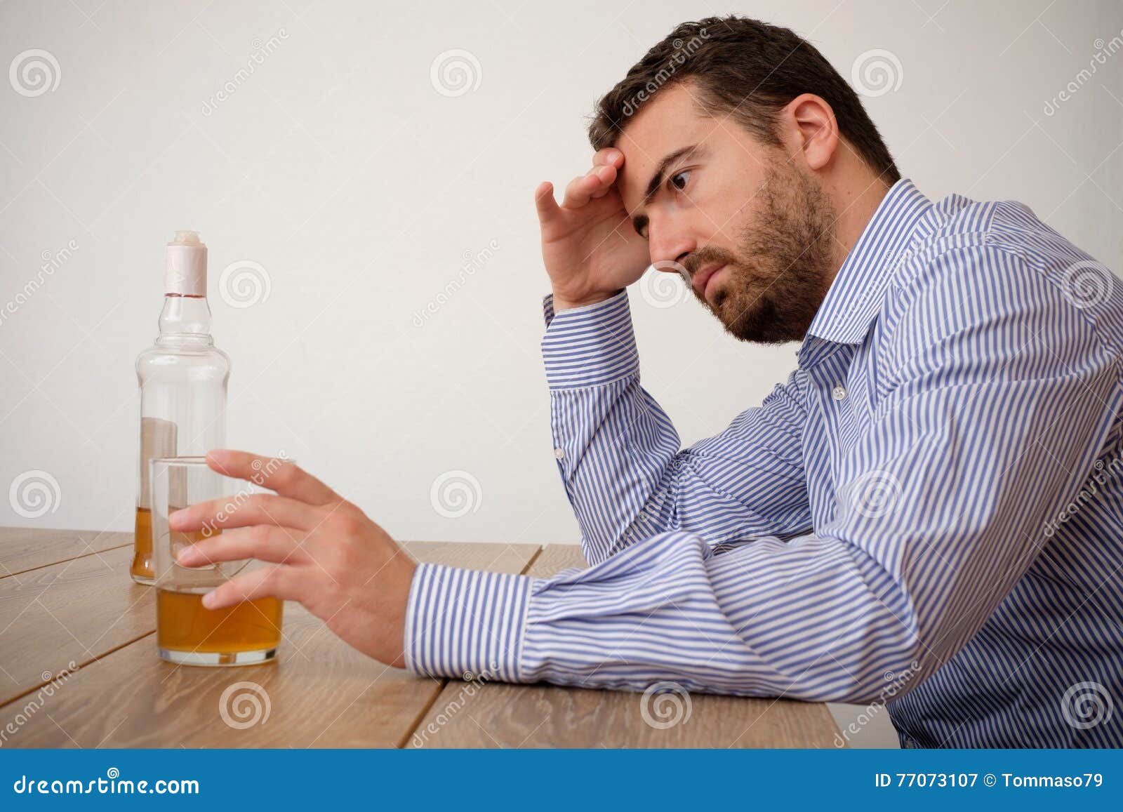 Man alcohol abuse stock image. Image of intoxicated, drinker - 77073107