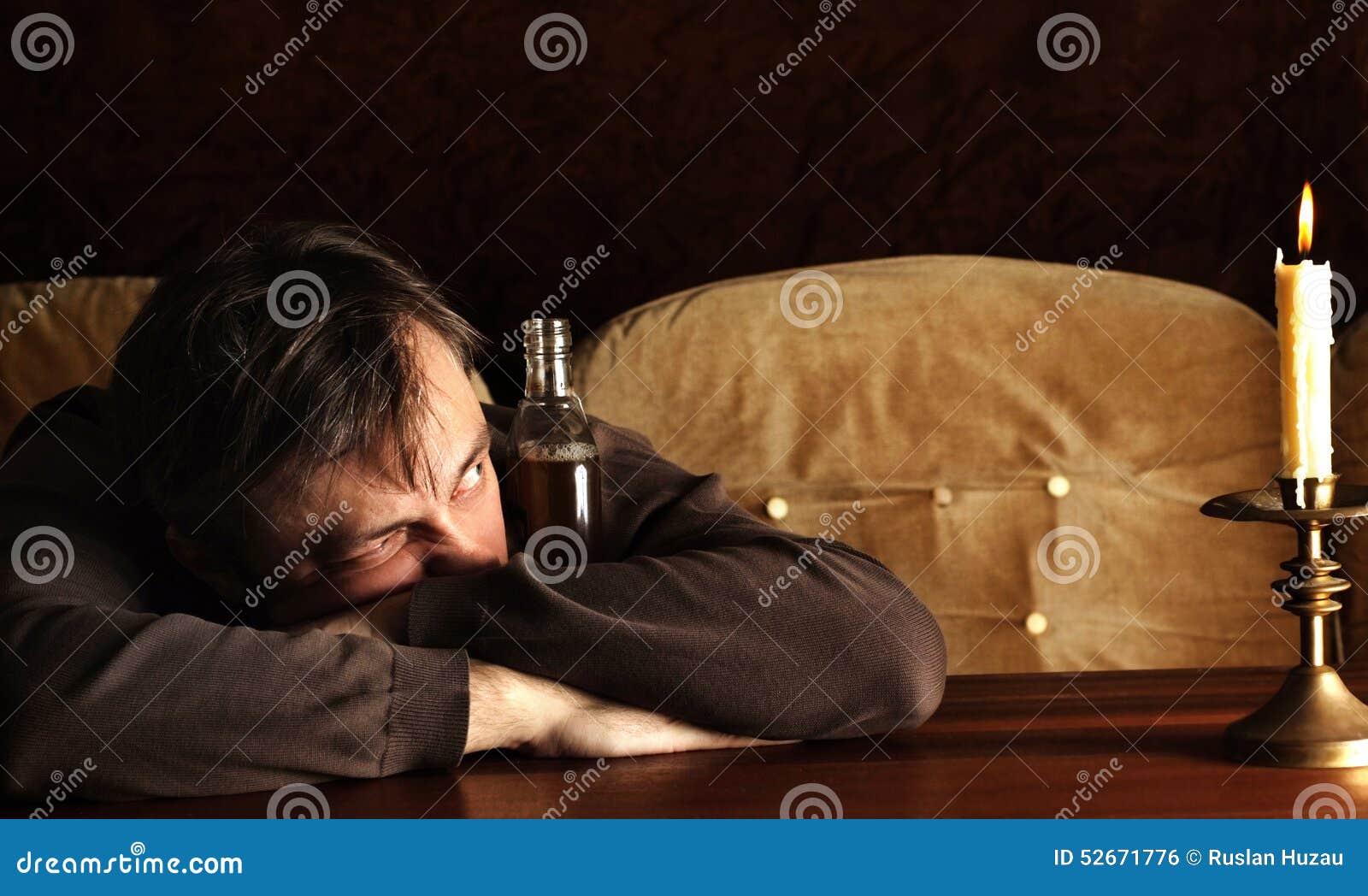 Man with alcohol stock photo. Image of masculinity, mustache - 52671776