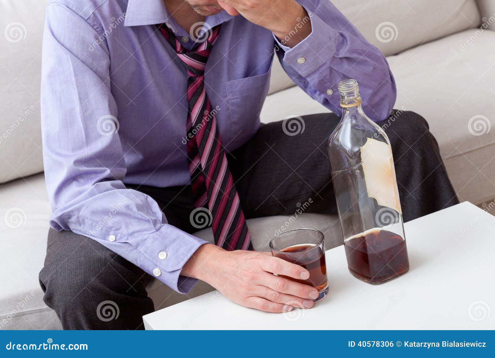 Man with alcohol problems stock photo. Image of home - 40578306