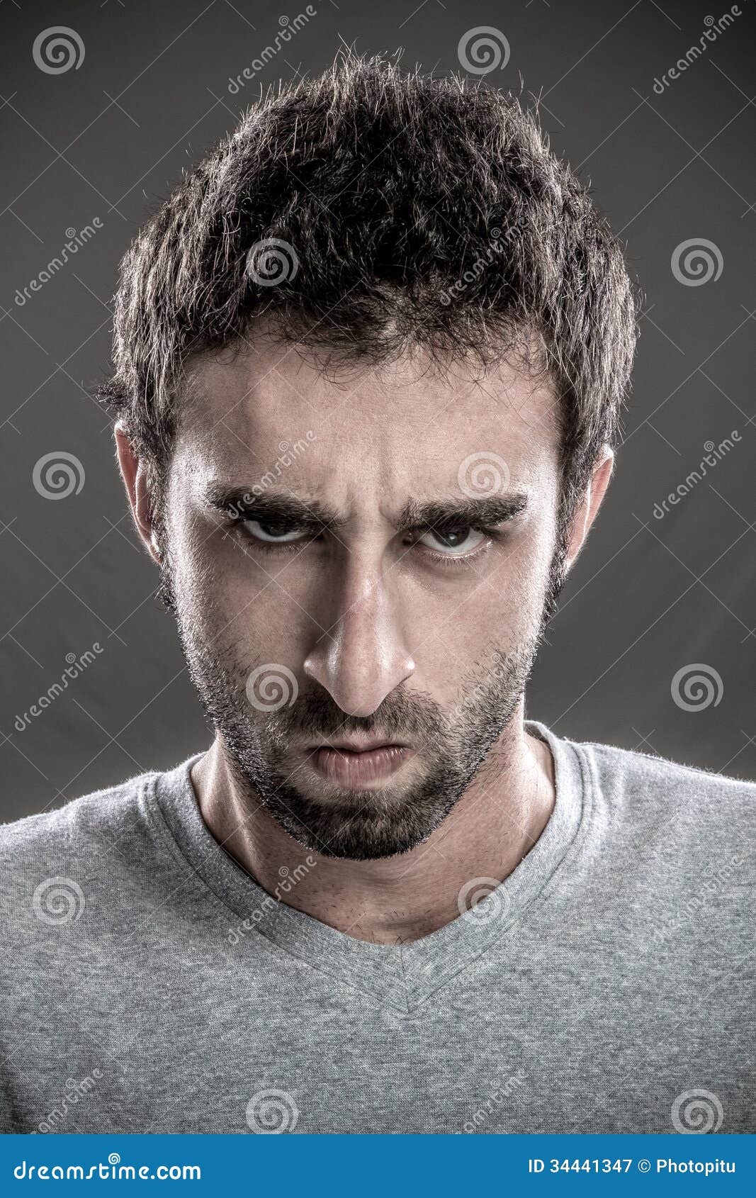 Man annoyed stock image. Image of face, cheesy, concerned - 34441347