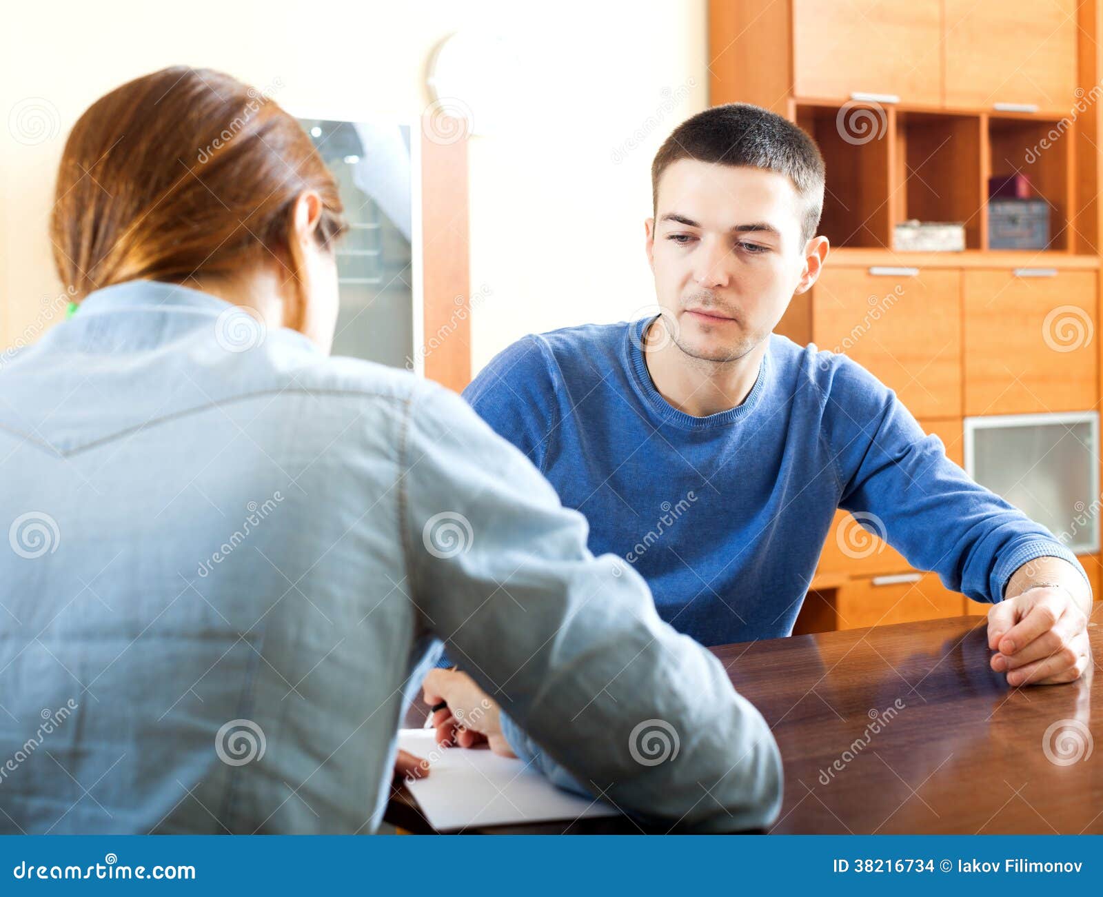 Man answer questions stock photo. Image of older, case - 38216734