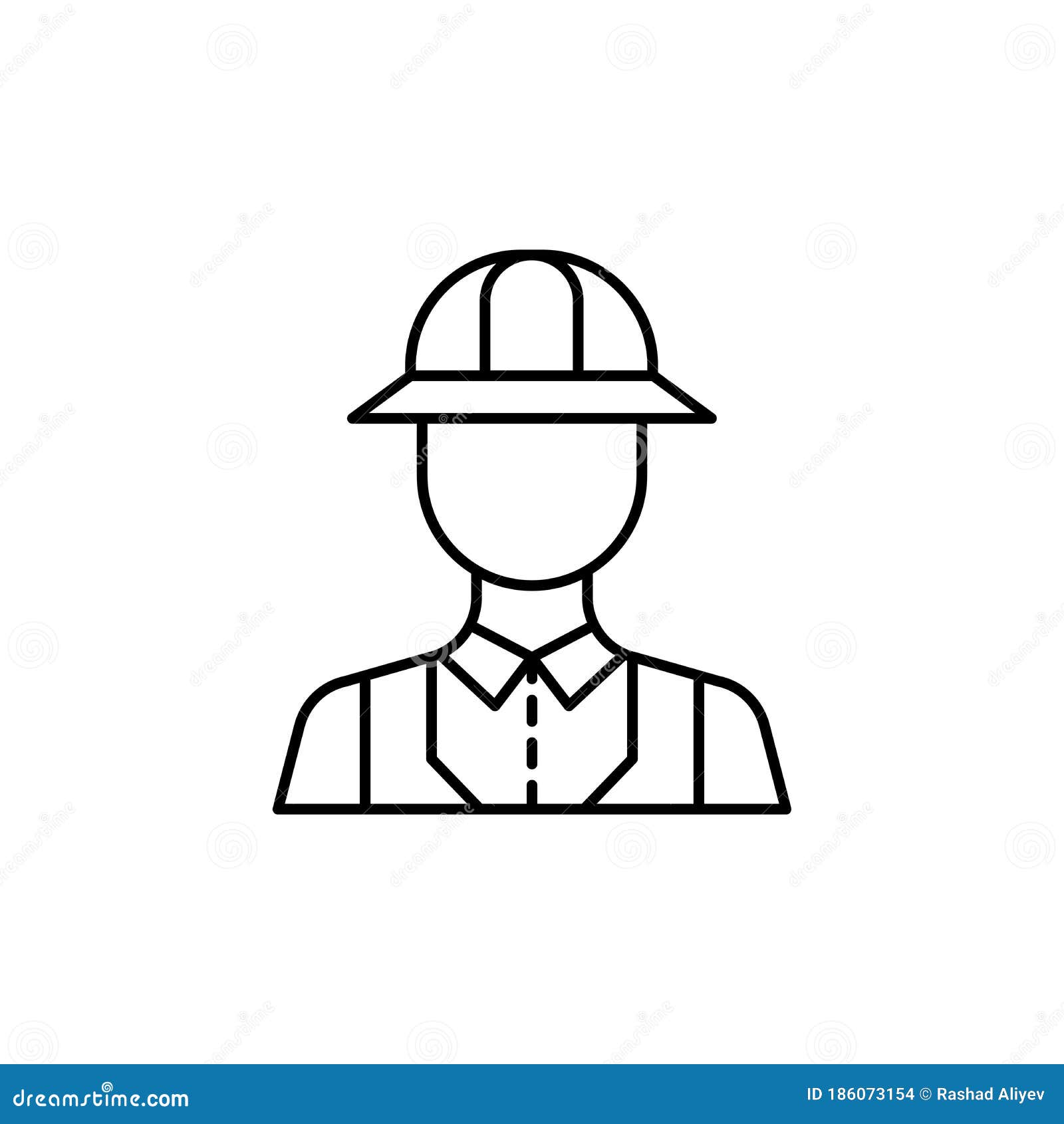 Man, Archaeologist, Avatar Icon. Simple Line, Outline Vector Elements ...