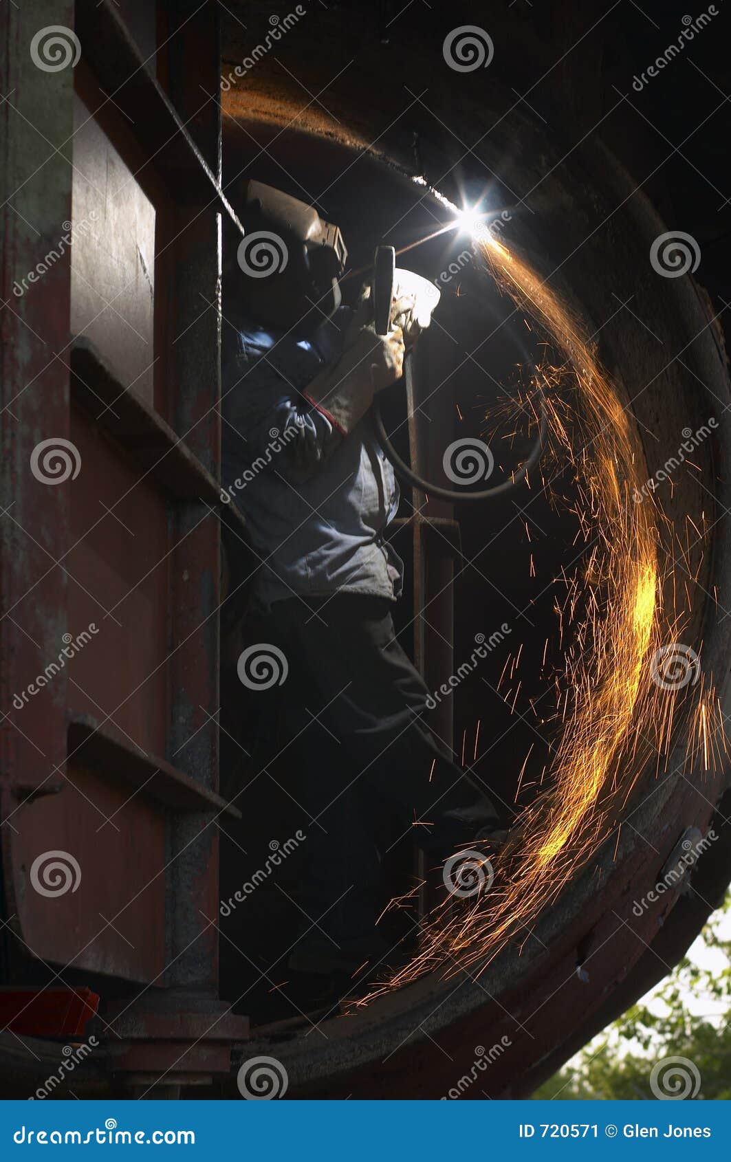Man arcing stock image. Image of workforce, safety, worker - 720571