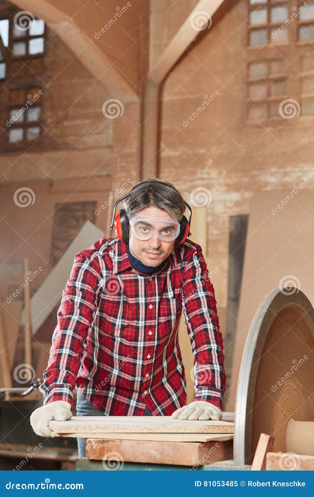 Man as carpenter stock image. Image of carpentry, woodworking - 81053485