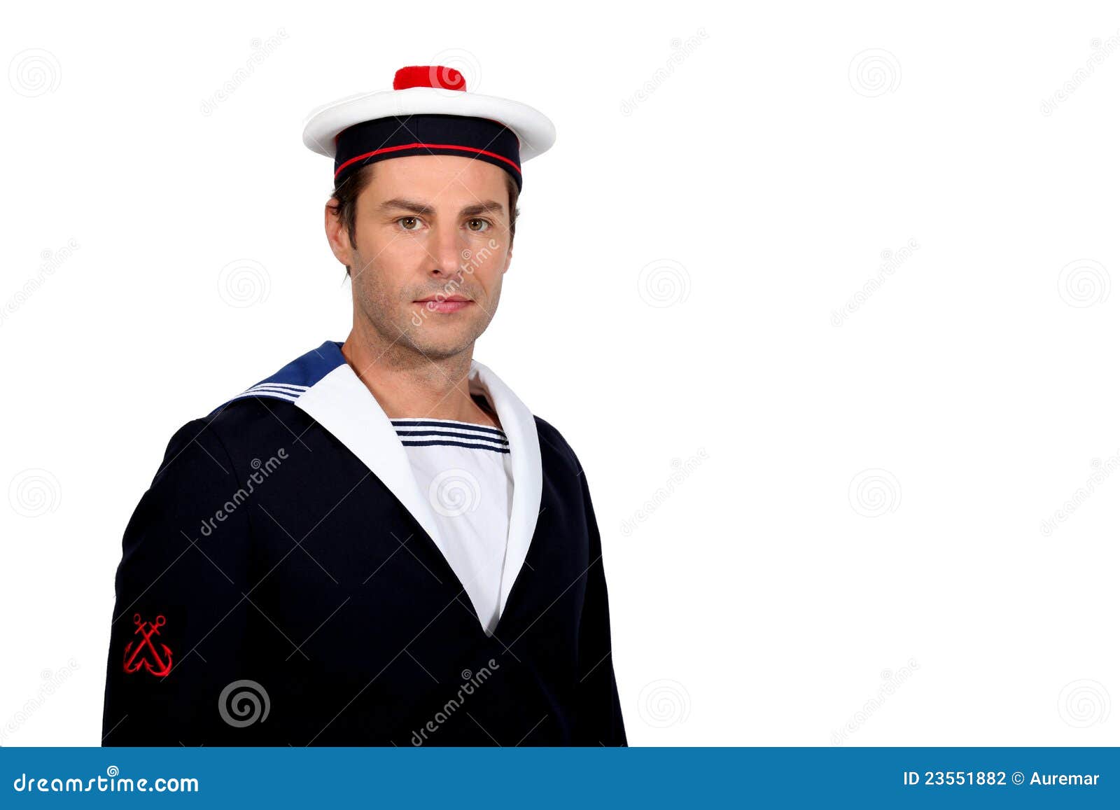 Man as a sailor stock photo. Image of blue, pomp, seafaring - 23551882