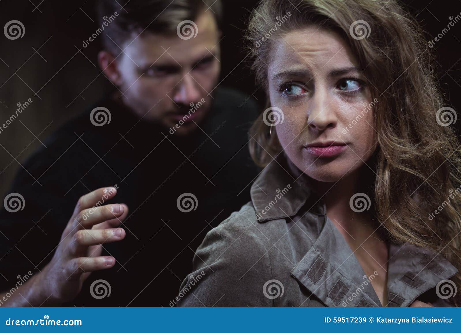 Man is attacking stock image. Image of terrified, weapon - 59517239