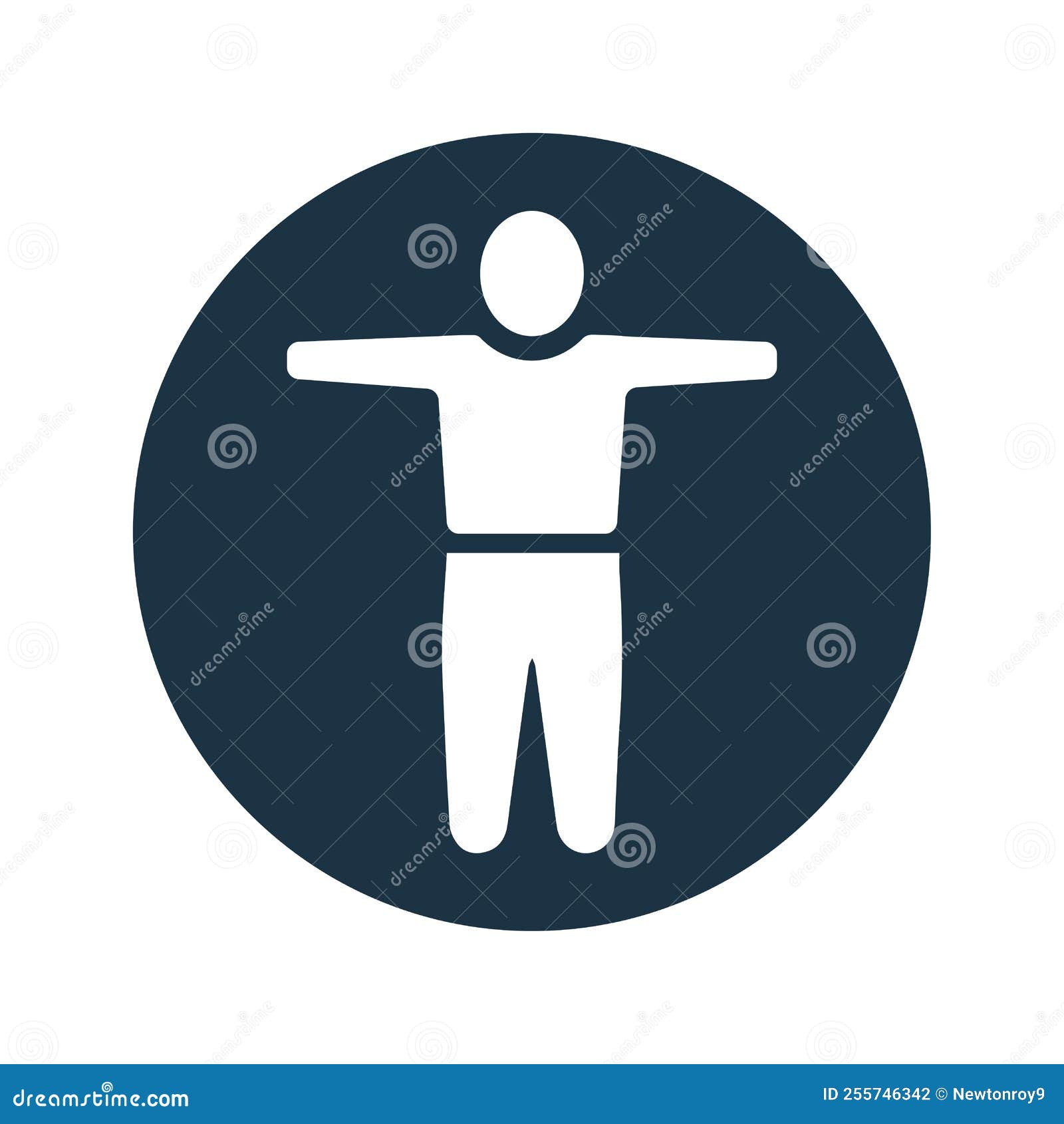 Man, Avatar, User Icon. Rounded Vector Graphics Stock Vector ...