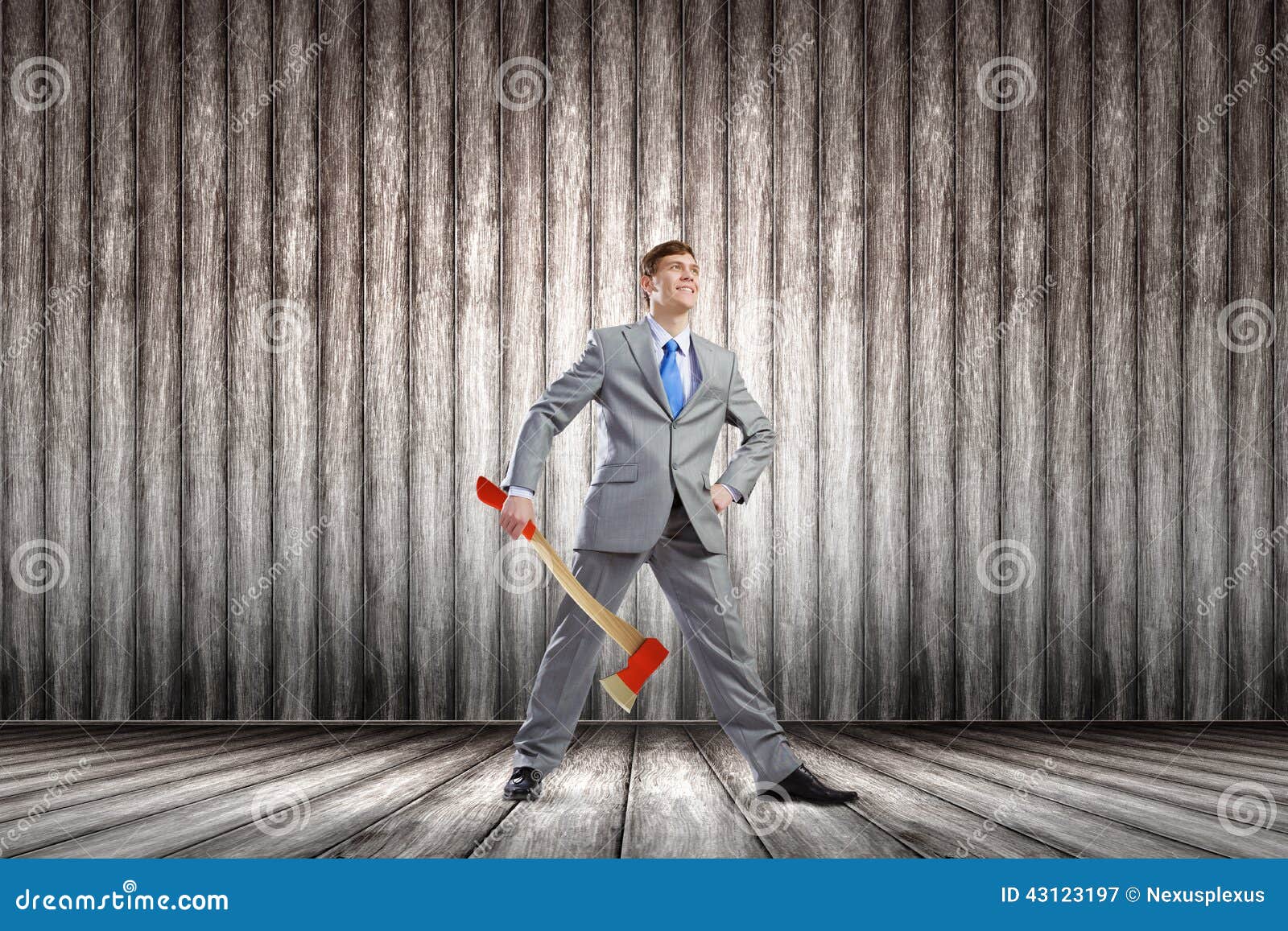 Man with axe stock image. Image of iron, metal, career - 43123197