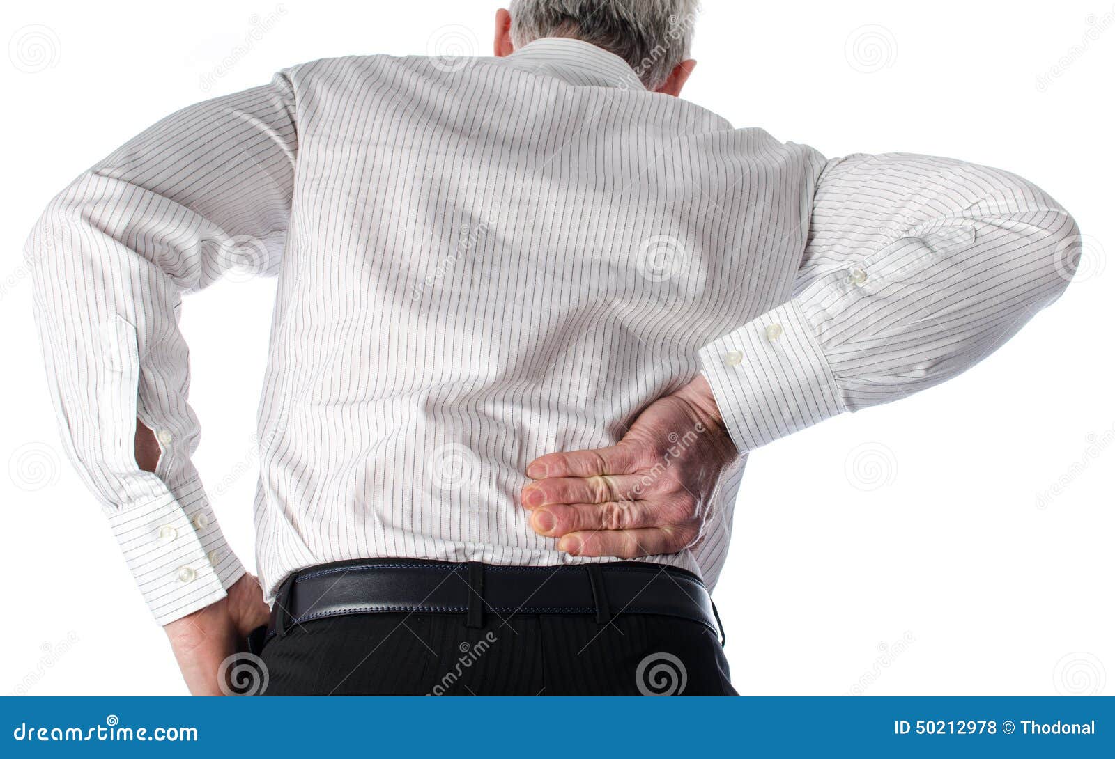 Man with back pain stock photo. Image of massaging, painful - 50212978
