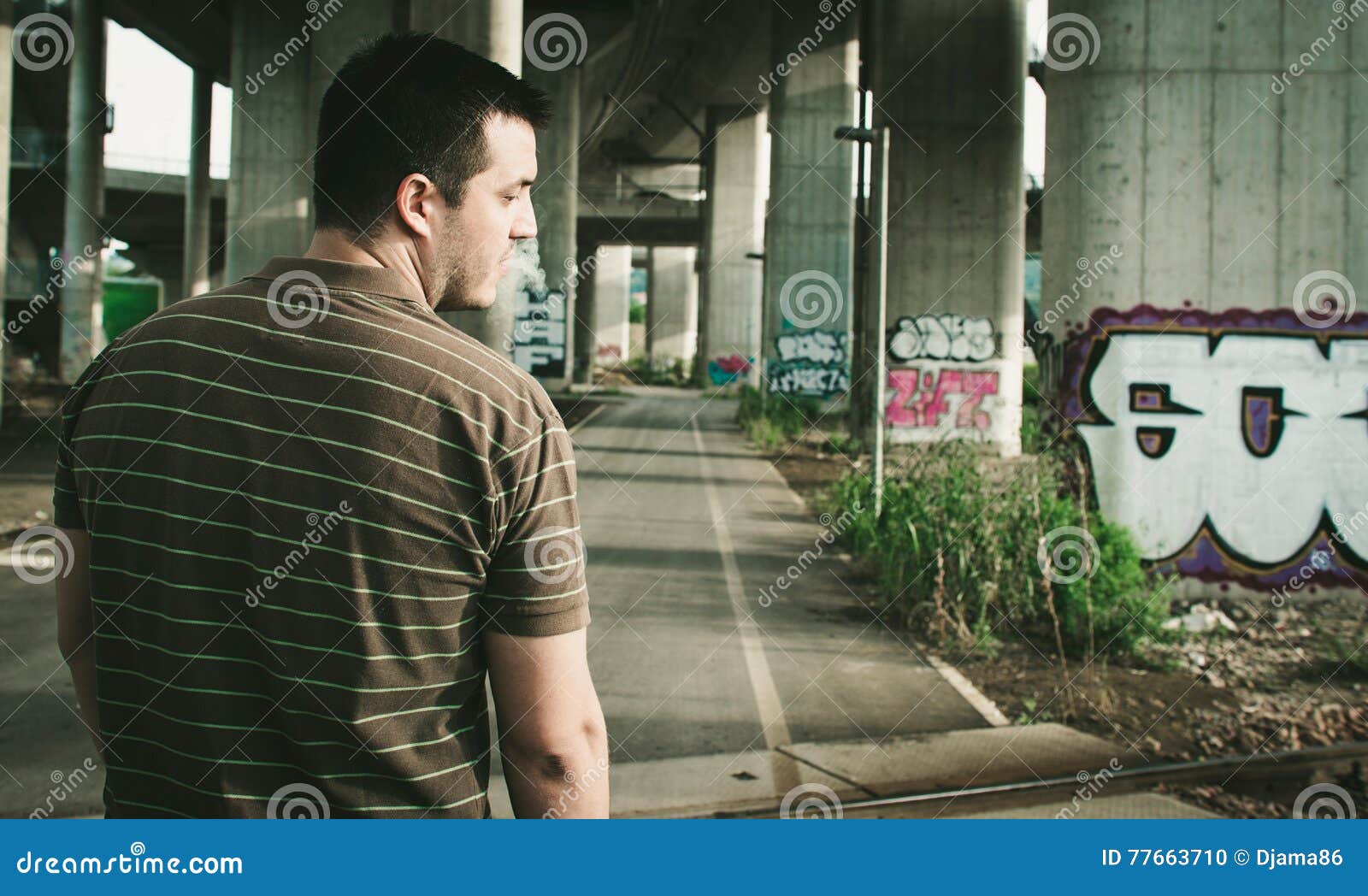 Man from the back stock photo. Image of customer, contemporary - 77663710