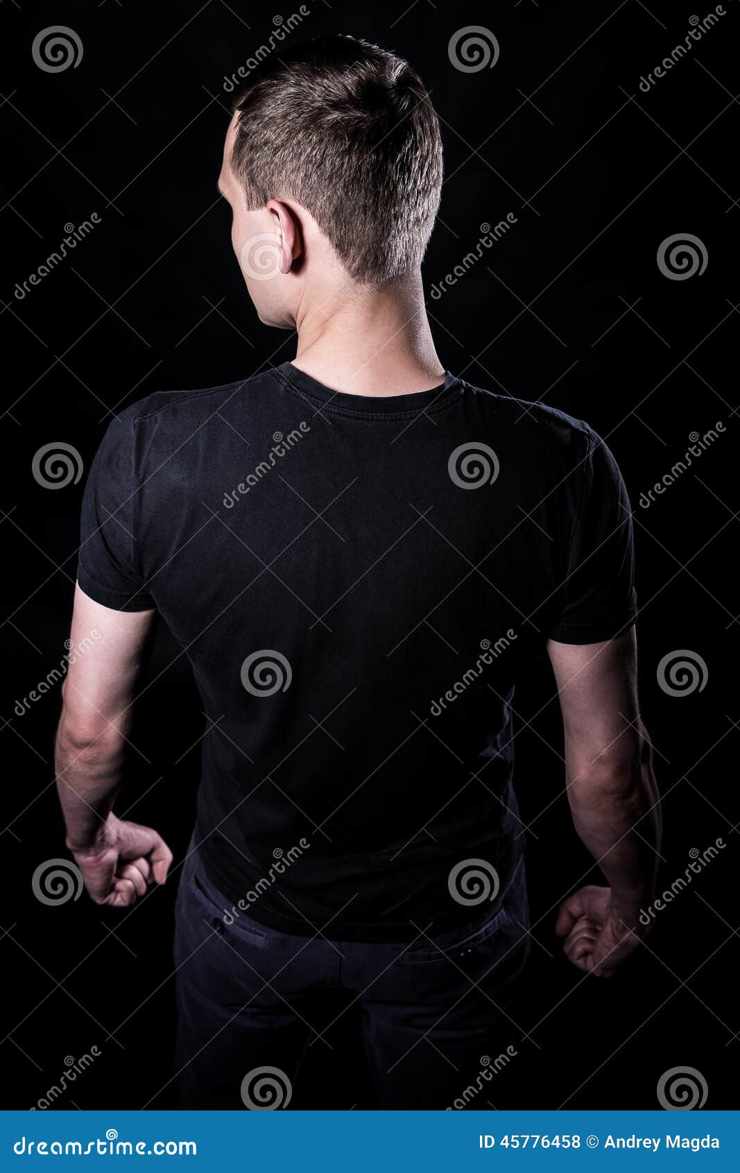 Man from back stock photo. Image of concept, copyspace - 45776458