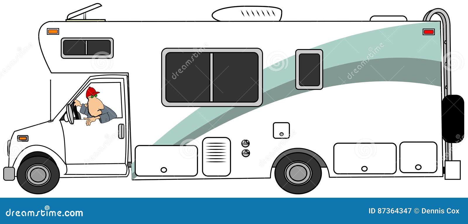 Motorhome Cartoons, Illustrations & Vector Stock Images - 8668 Pictures ...
