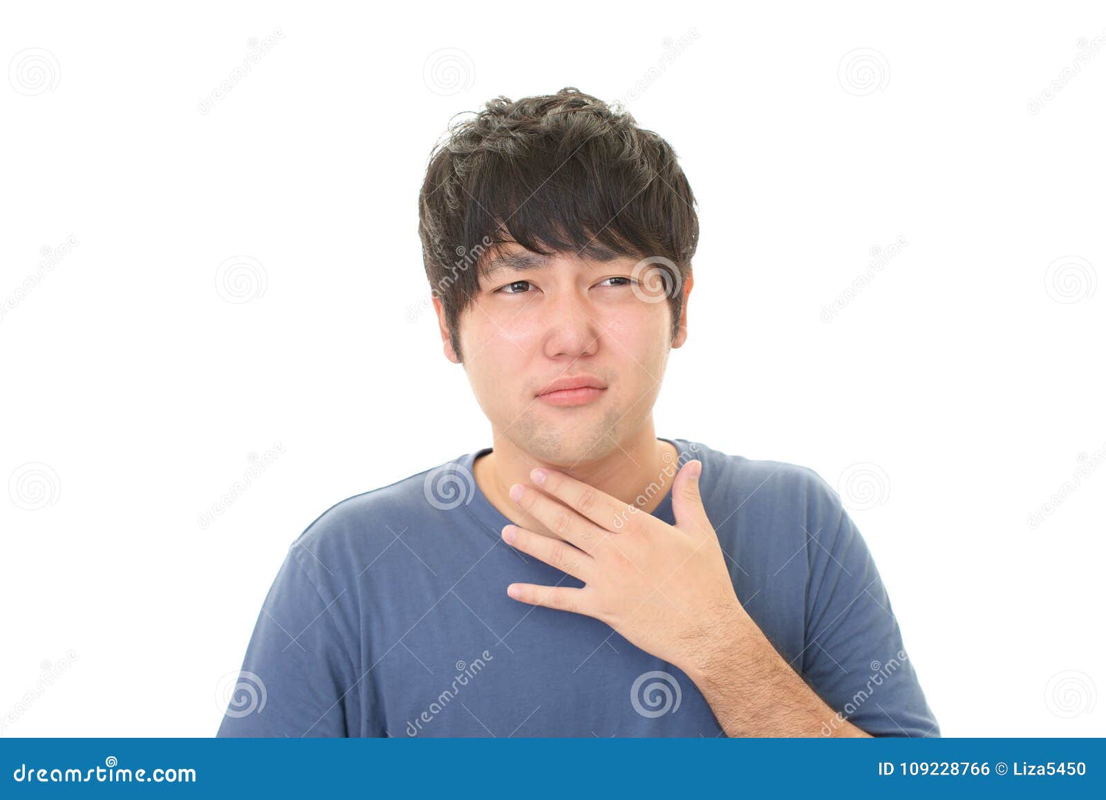 Man with a bad cold stock photo. Image of male, frustration - 109228766