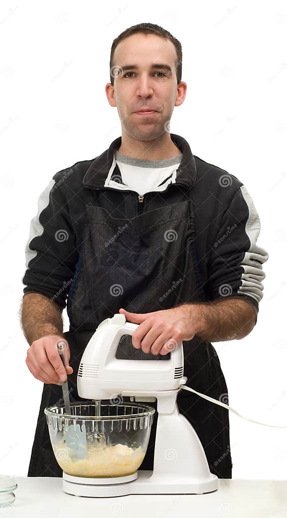 Man Baking Cookies stock image. Image of activity, kitchen - 7770563
