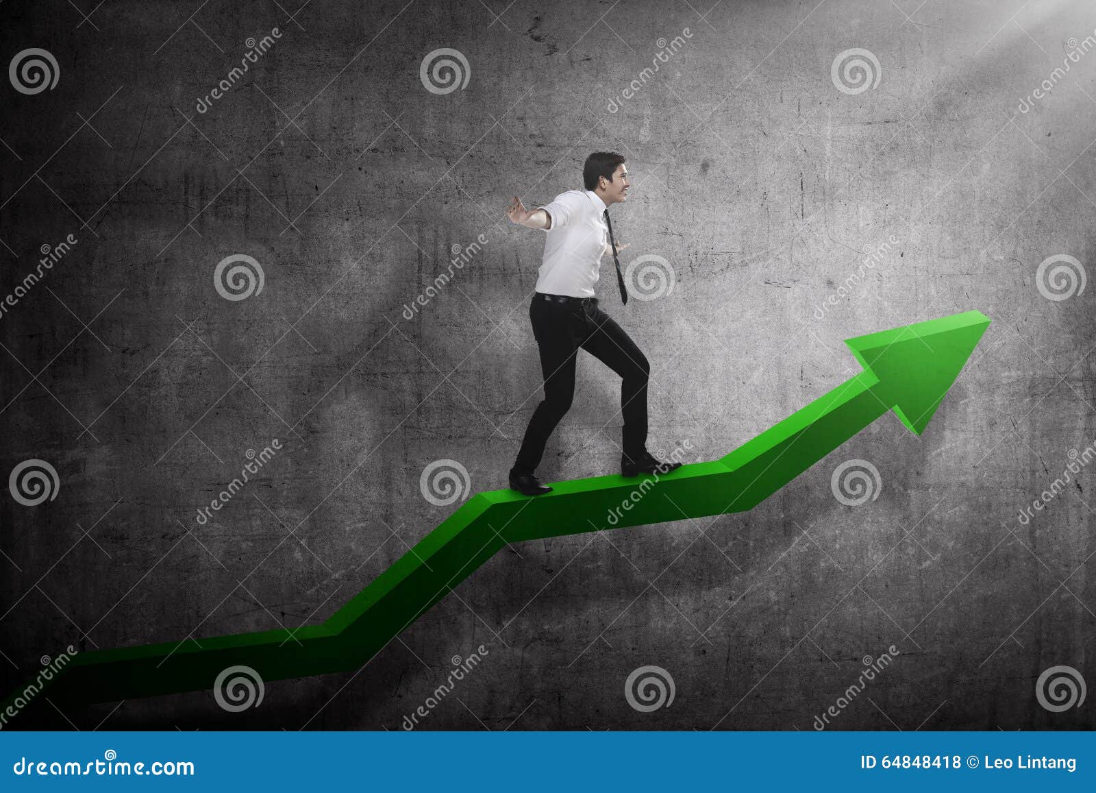 Man Balancing Chart stock photo. Image of balancing, indicating - 64848418