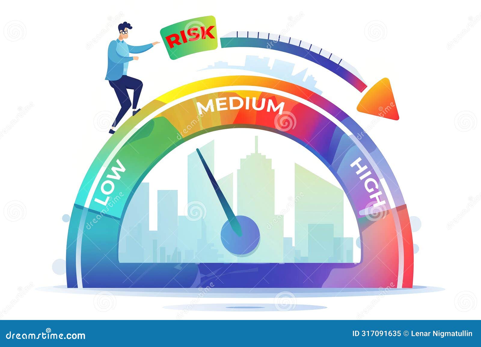 Risk Meter Vector Cartoon | CartoonDealer.com #300054054 Risk Meter Vector Cartoon | CartoonDealer.com #300054054