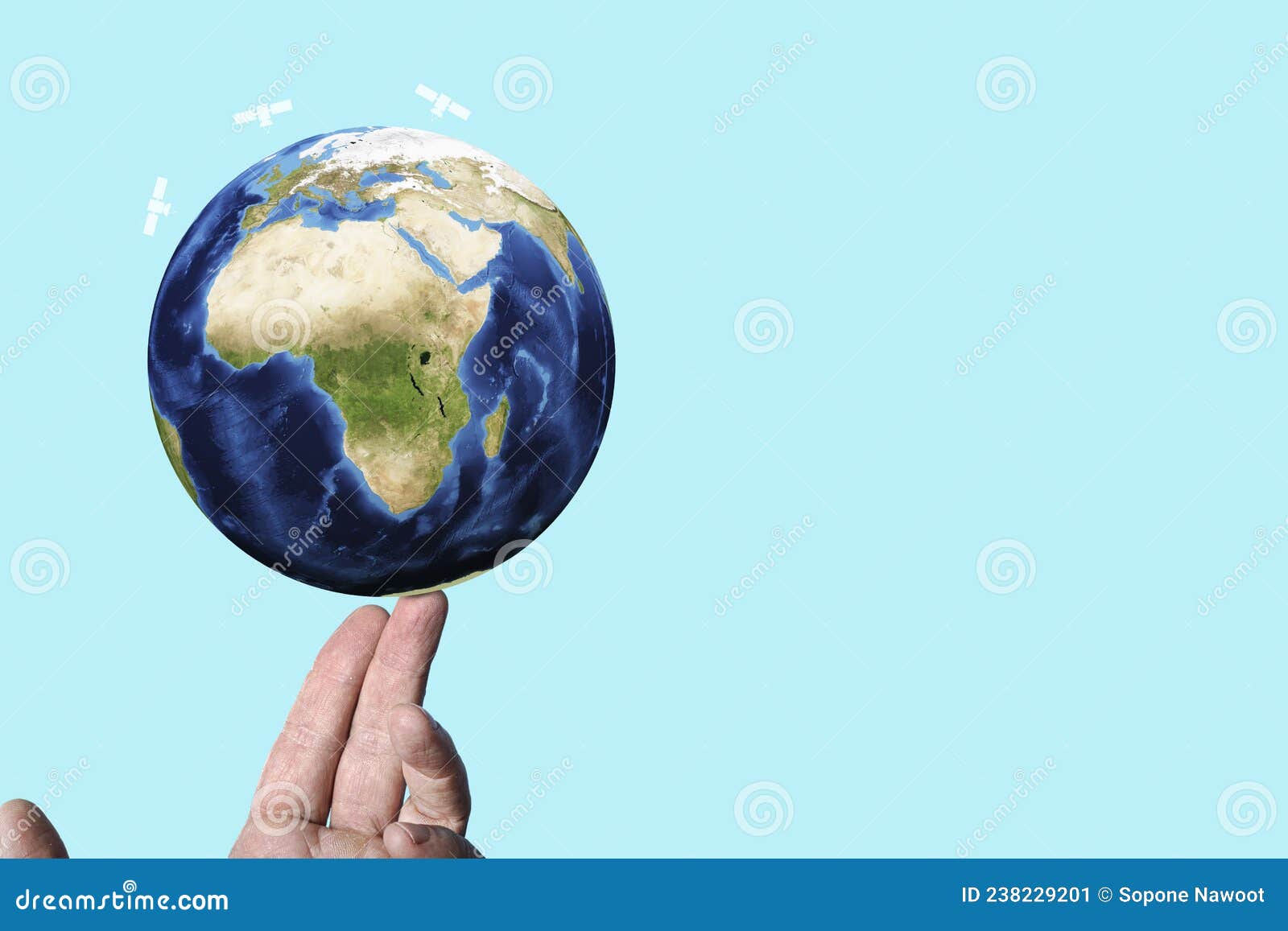 Stylized Earth Planet Globe 3d Icon Stock Photos - Free & Royalty-Free ...