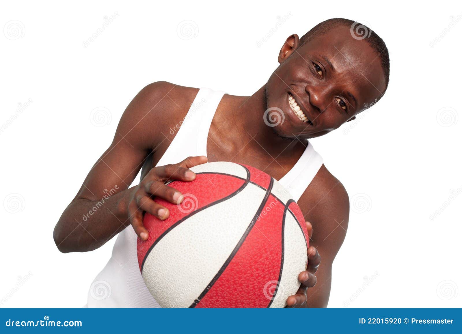 Man with ball stock photo. Image of american, ball, happy - 22015920