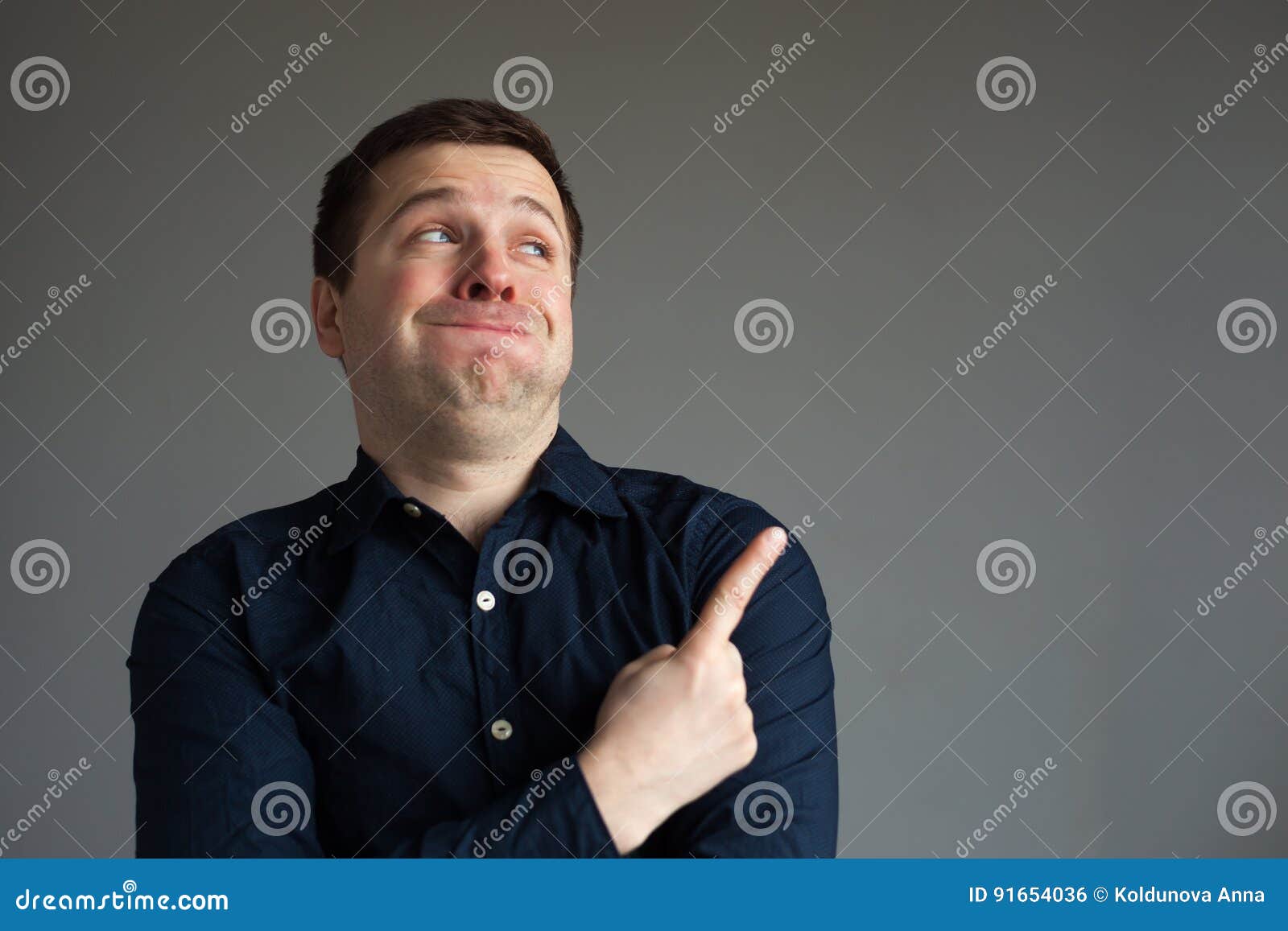 The Man Barely Holds Back from Laughing Stock Photo - Image of holds ...