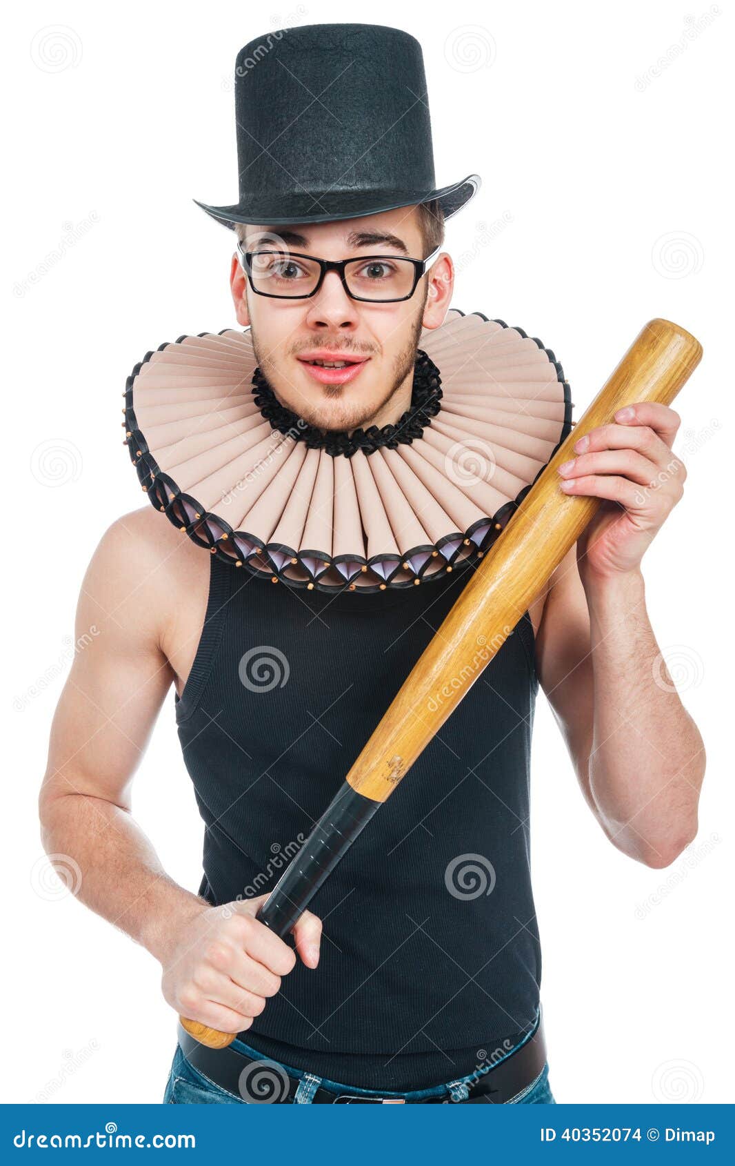 Man with baseball bat stock photo. Image of healthy, person - 40352074