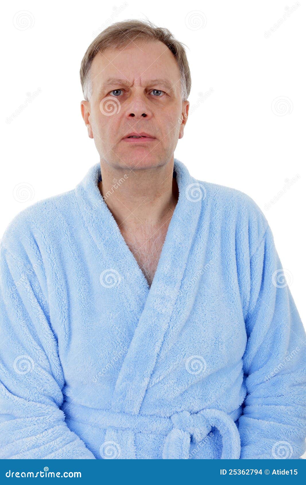 Man in bath robe stock photo. Image of relax, bath, care - 25362794