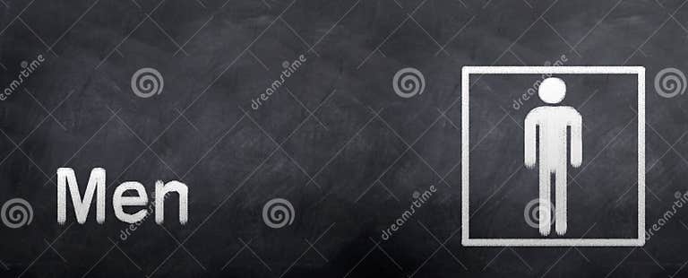 Man in Bathroom Symbol stock illustration. Illustration of hand - 12926313