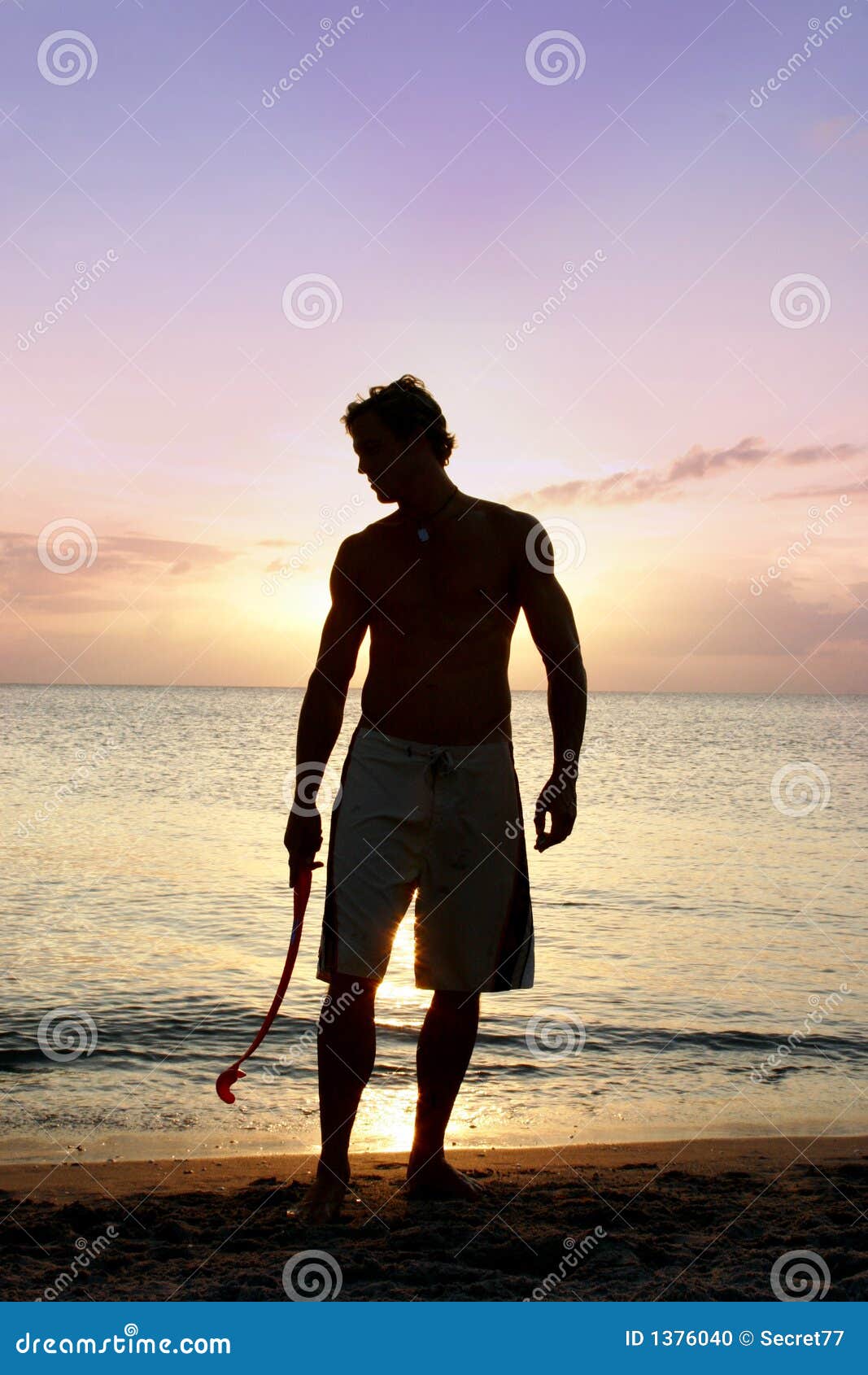 Man at the beach stock photo. Image of beach, health, beautiful - 1376040