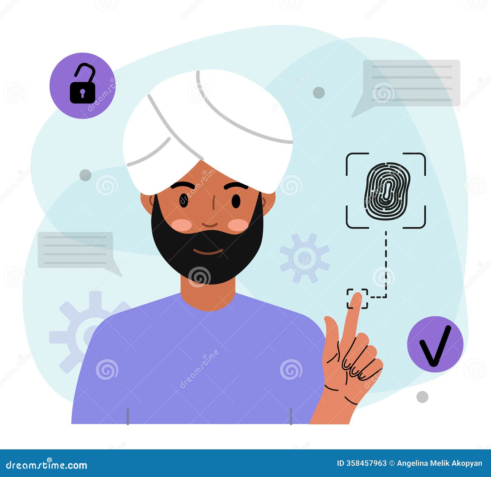 Fingerprint Scanner Stock Photography | CartoonDealer.com #31424096