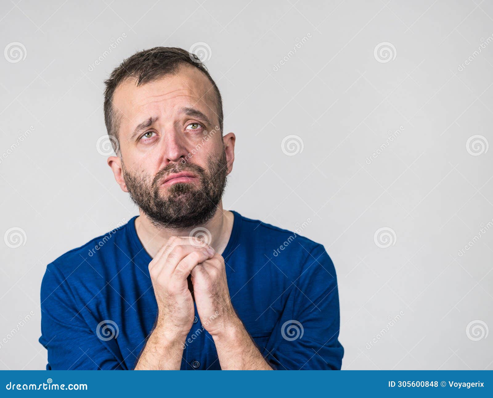 Man begging or apologizing stock photo. Image of mistake - 305600848