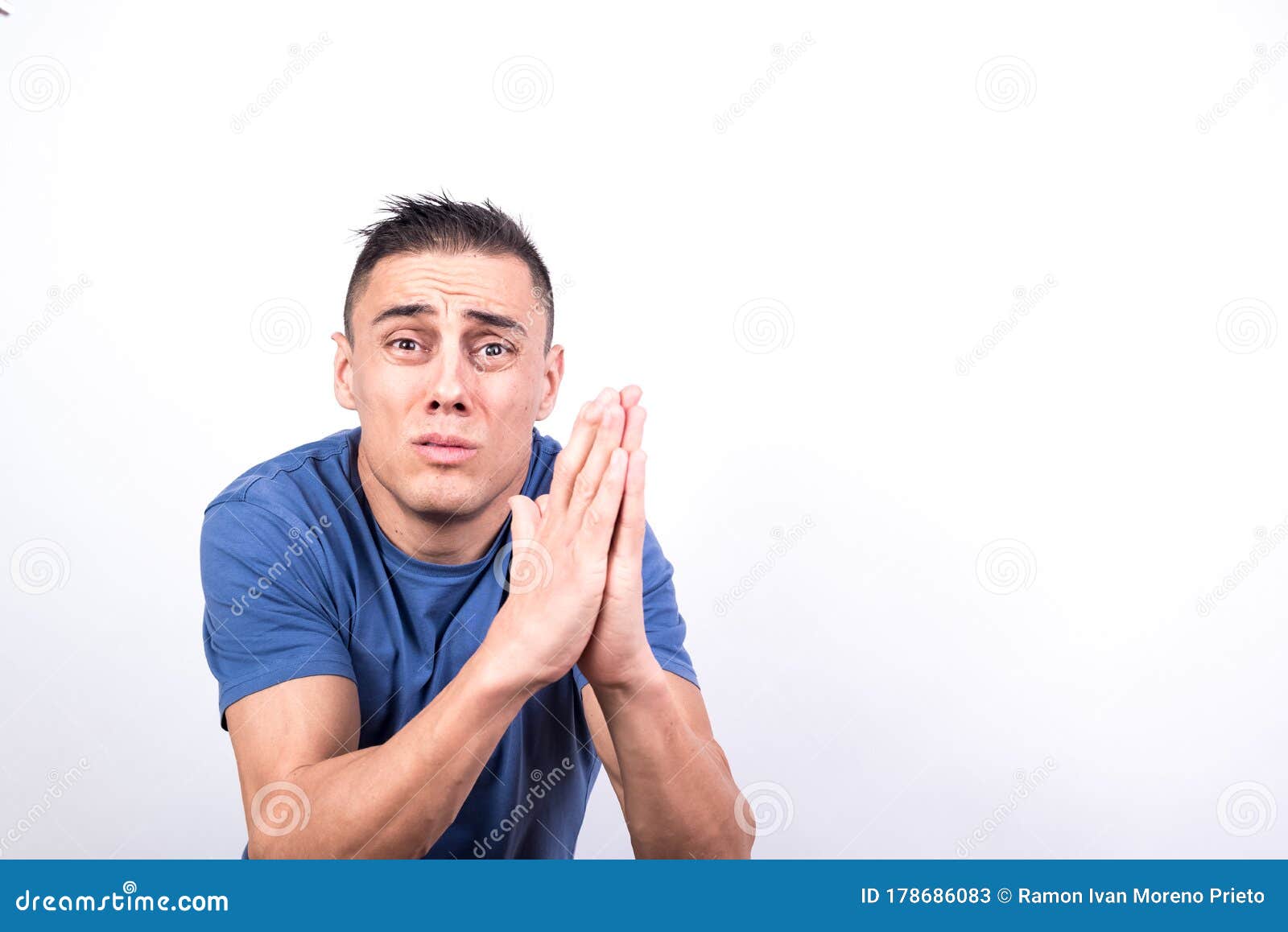 Man begging stock image. Image of trust, belief, confident - 178686083