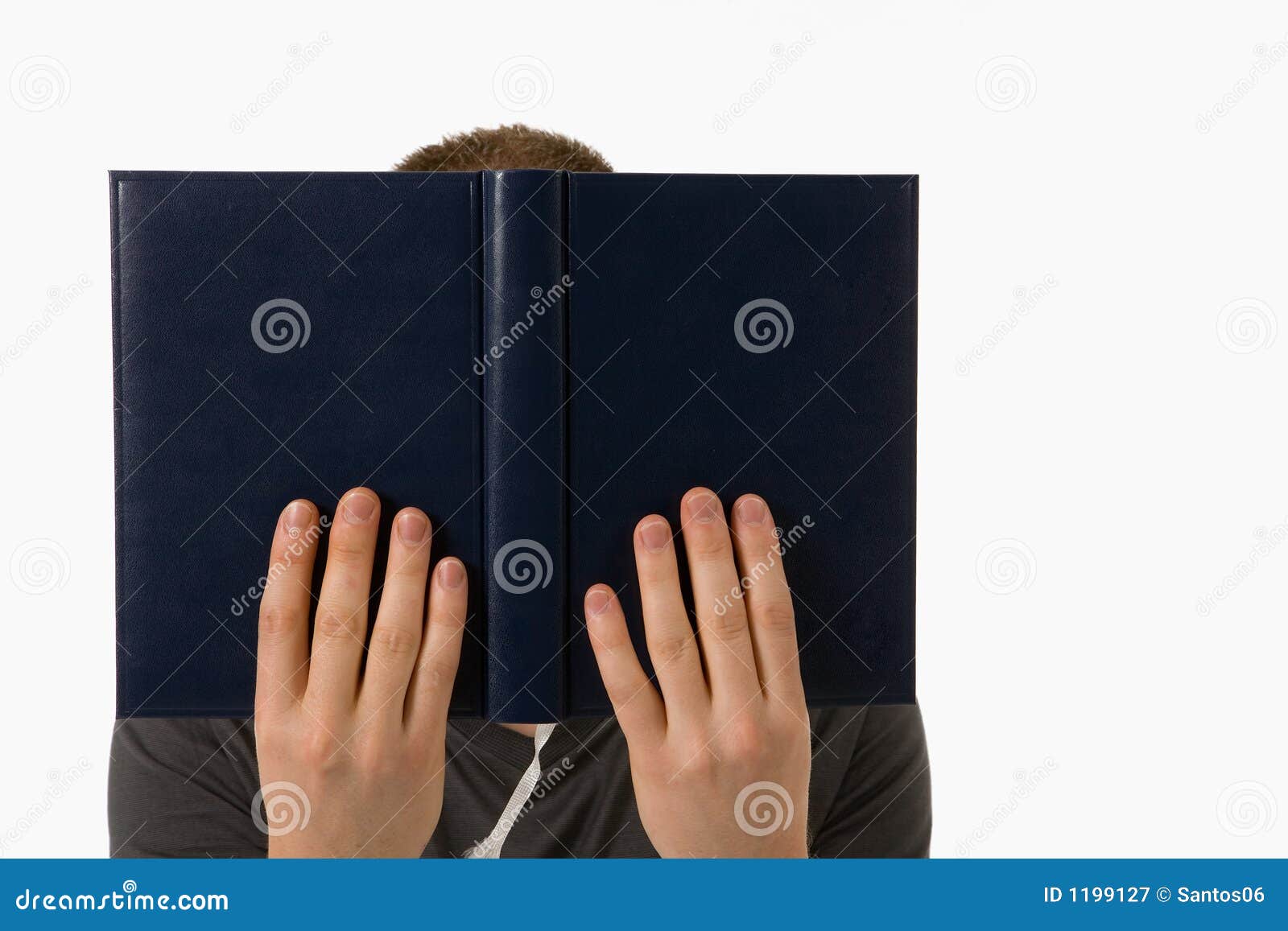 Man behind book stock image. Image of bookworm, cognition - 1199127