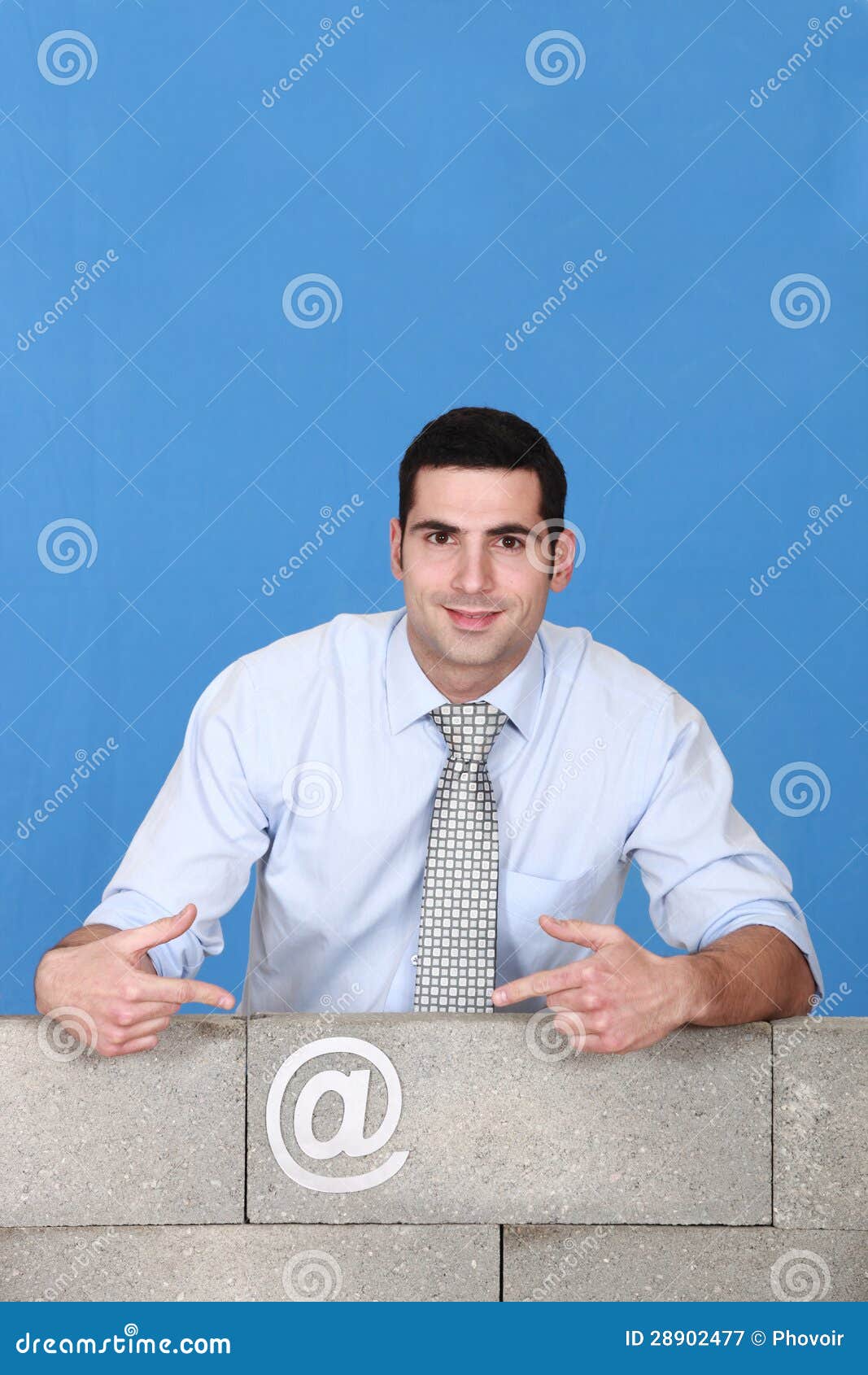 Man Behind Email Symbol Stock Photos - Free & Royalty-Free Stock Photos ...