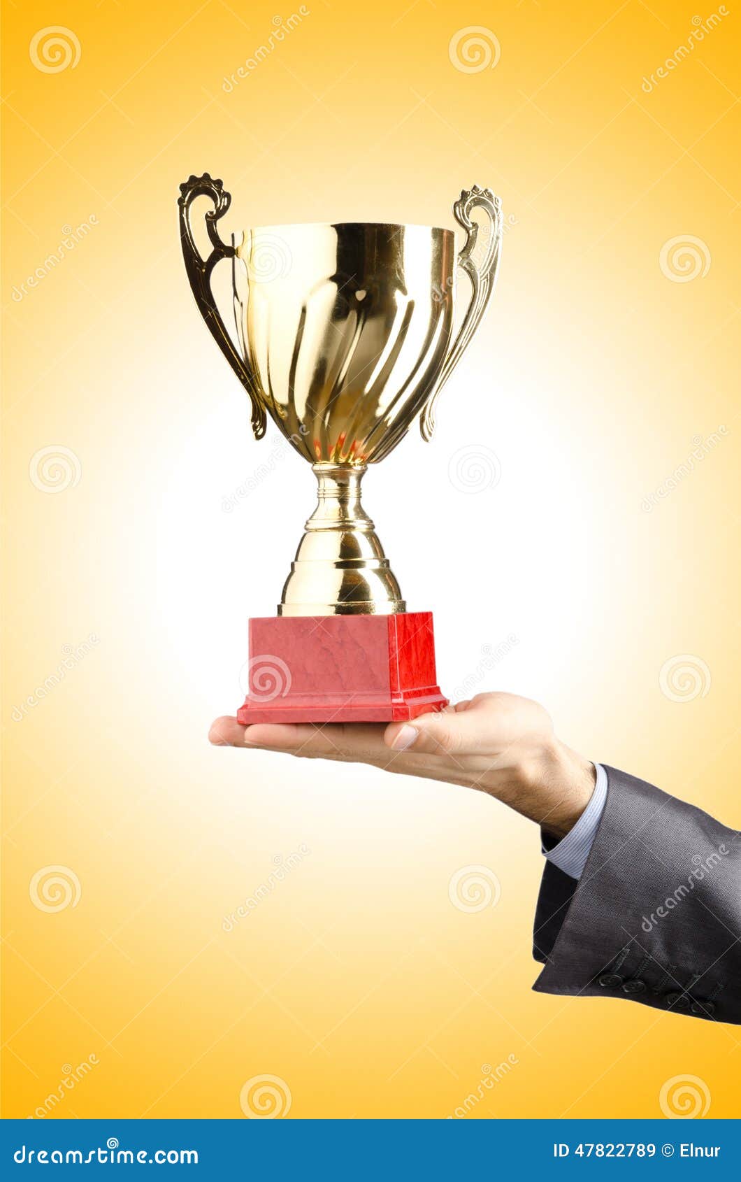 Man being awarded stock image. Image of businessman, pride - 47822789