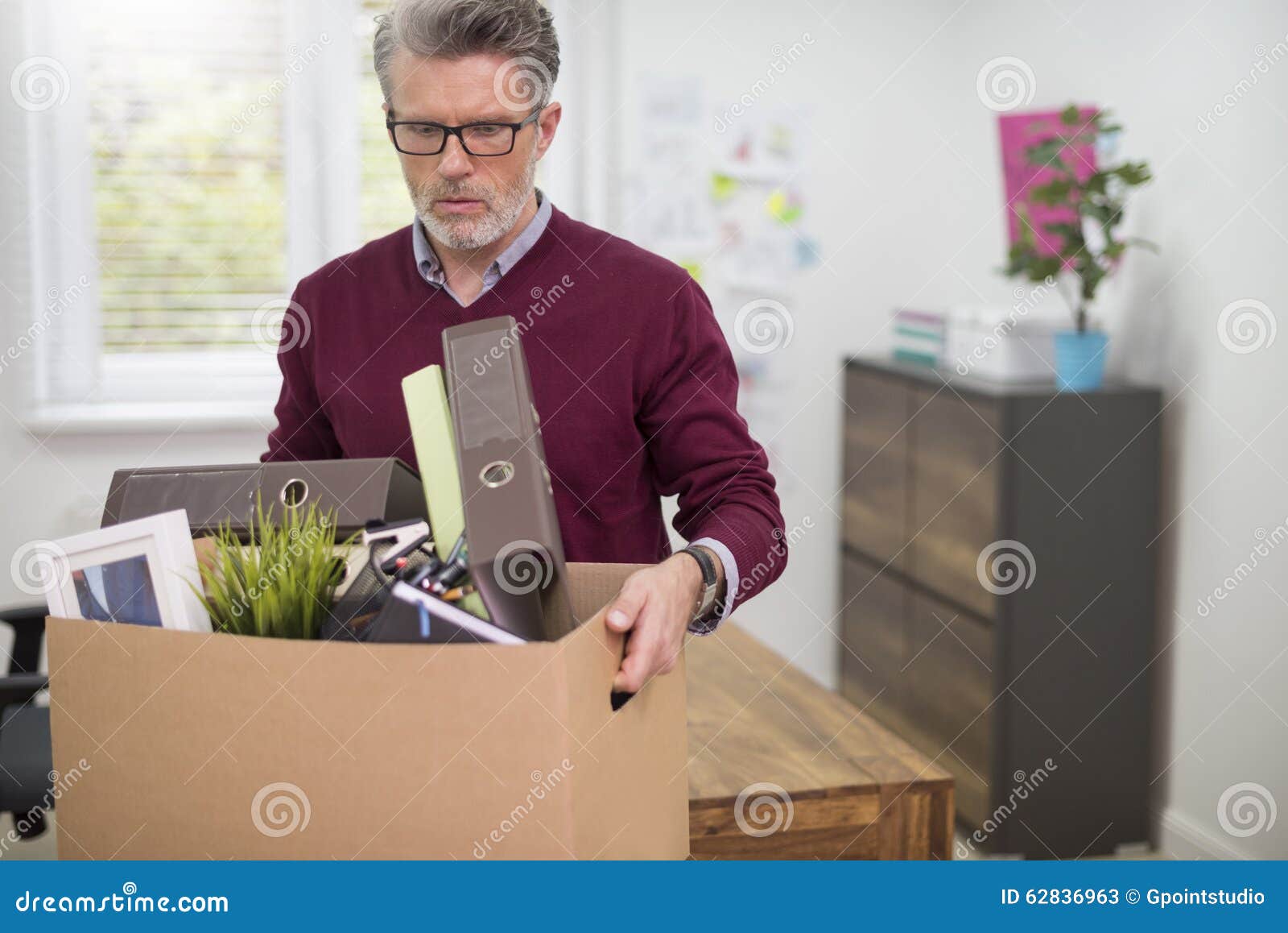 Man is being fired stock image. Image of corporation - 62836963
