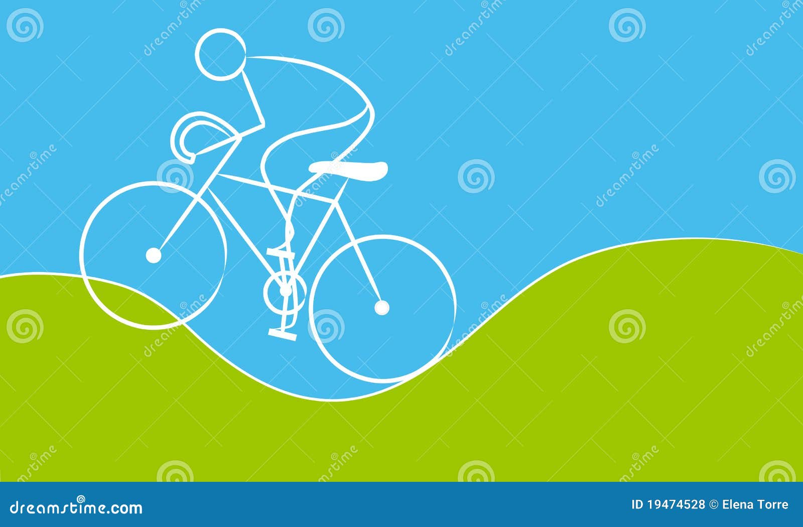 Bicycle Vector Black Elements, Badges, Labels | CartoonDealer.com ...