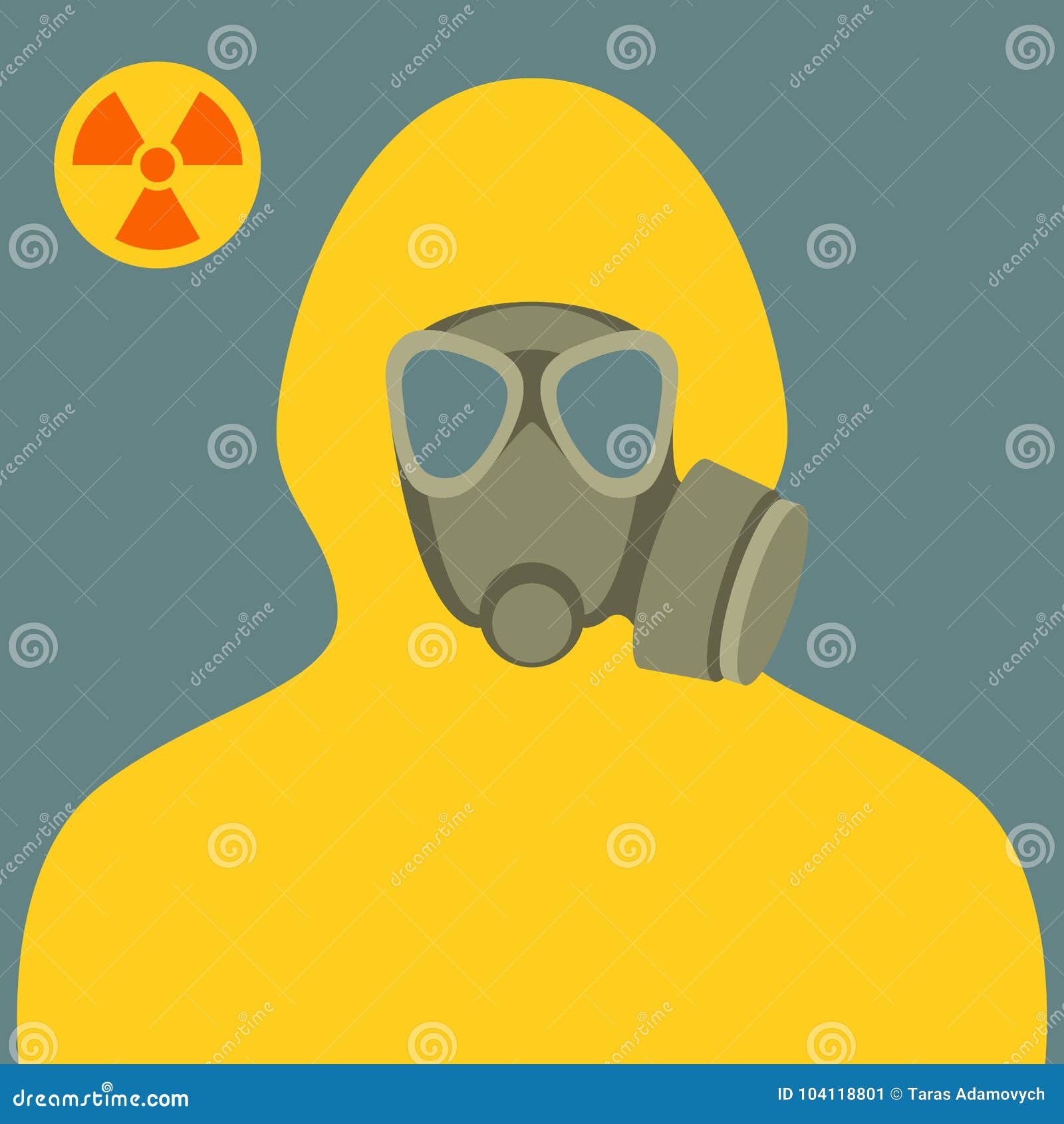 Bio Hazard Gas Mask Symbol Royalty-Free Stock Image | CartoonDealer.com ...