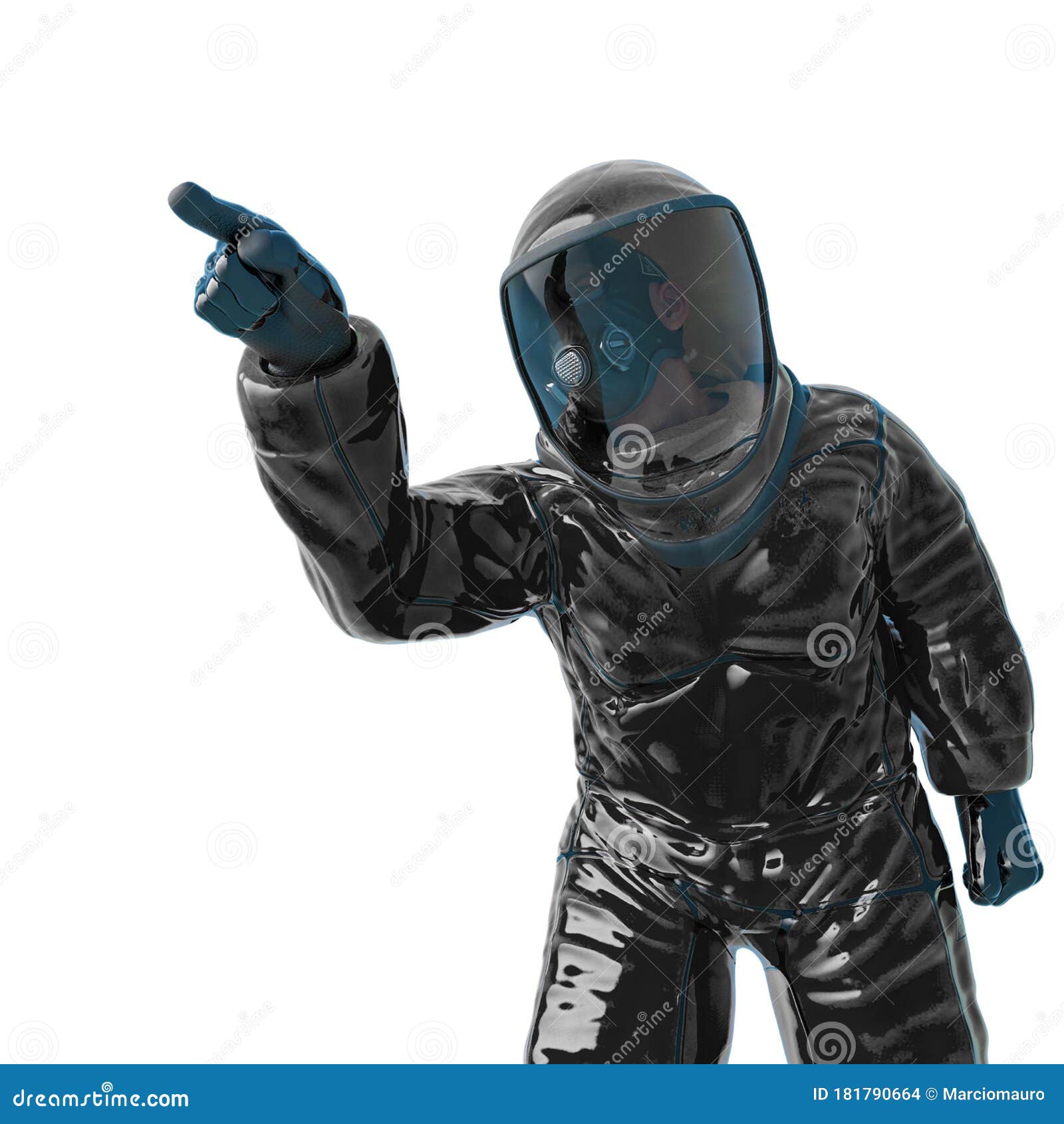 Man in a Biohazard Suit is Yelling Meme Stock Illustration ...