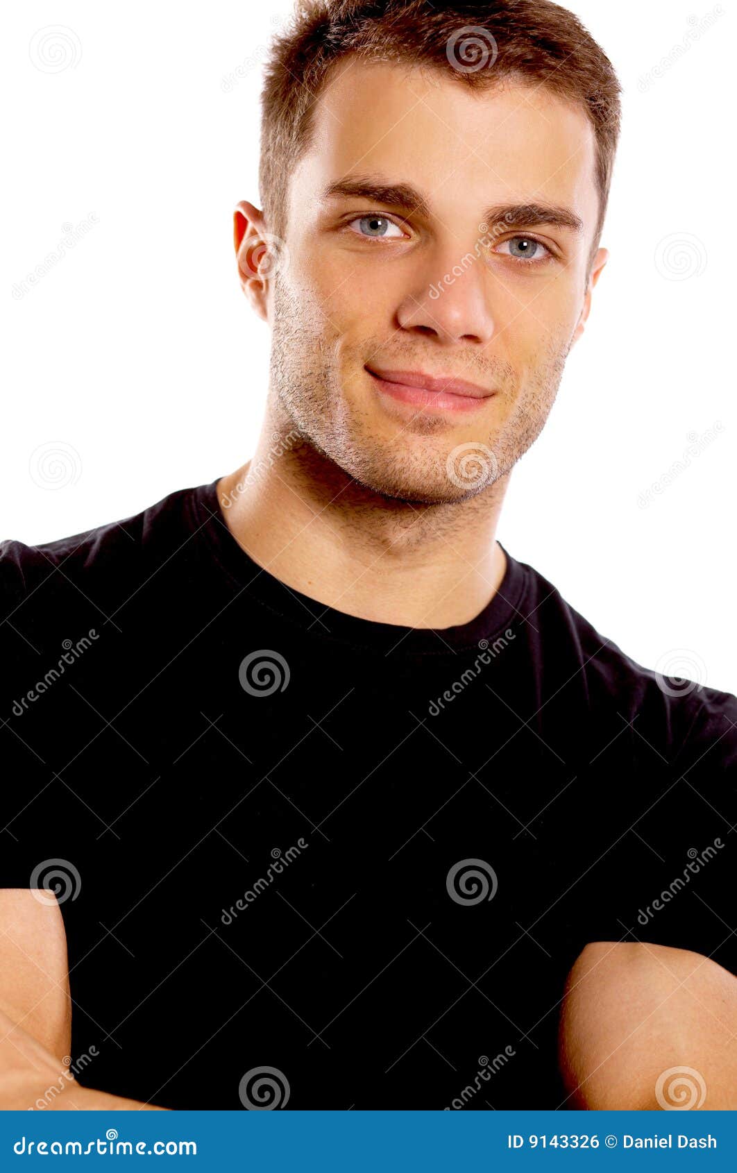 Man in Black stock photo. Image of pleasant, happiness - 9143326