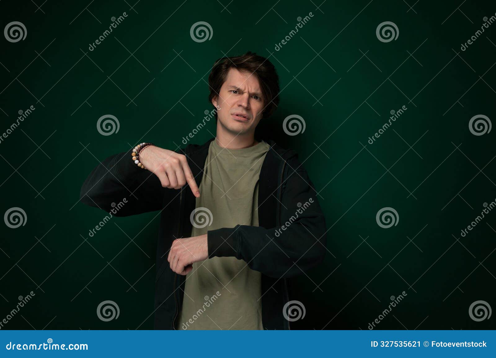 Man in Black Jacket Pointing at Camera Stock Image - Image of ...