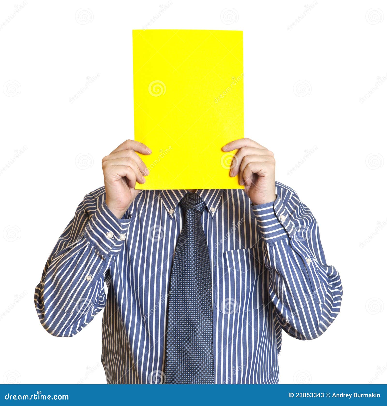 Man with the blank stock image. Image of head, caricature - 23853343