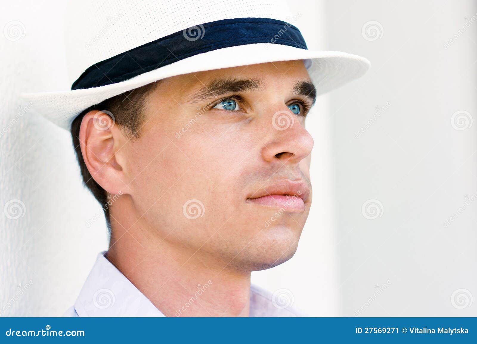 Man with the blue eyes stock image. Image of goodlooking - 27569271