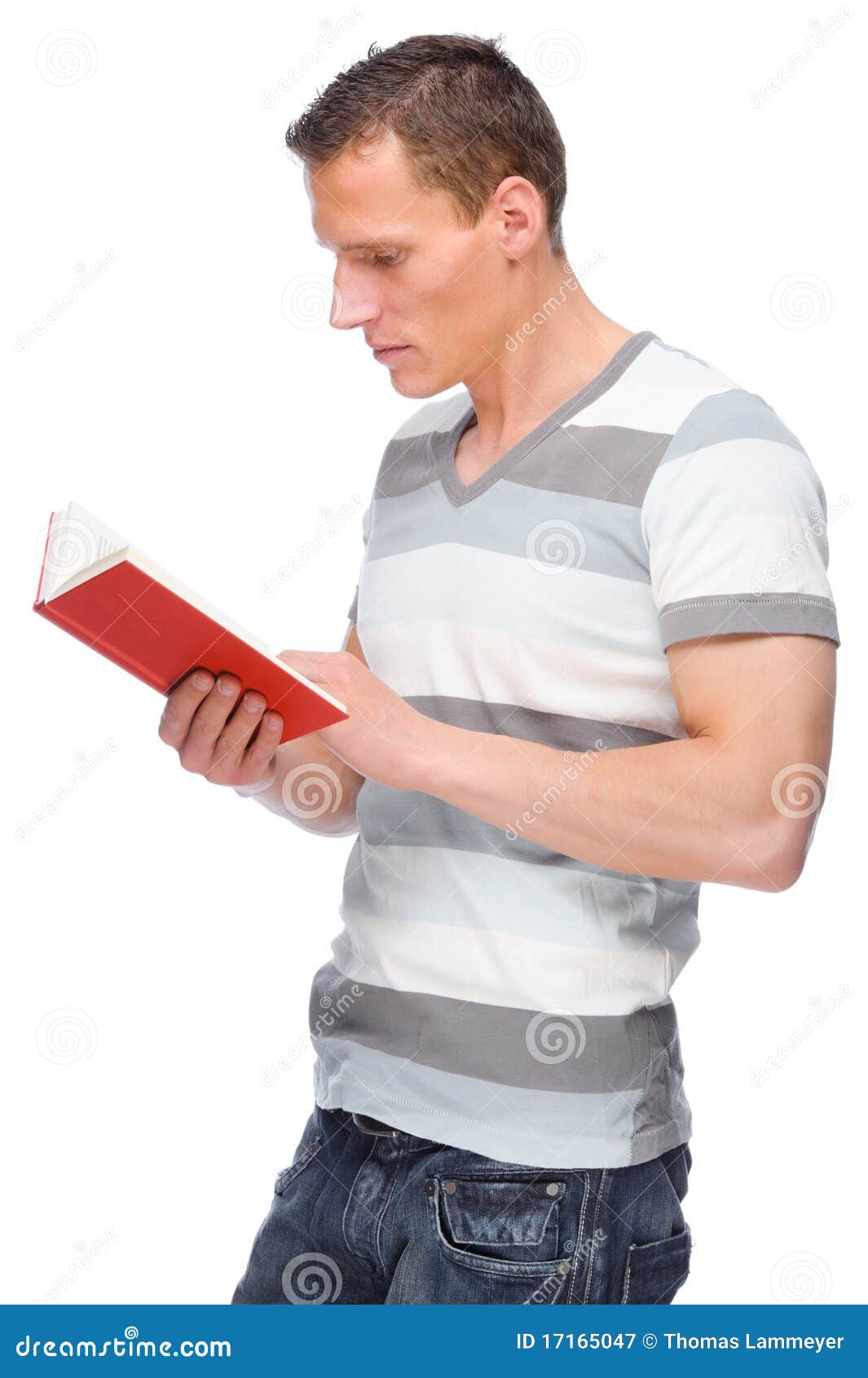 Man with book stock image. Image of education, expression - 17165047