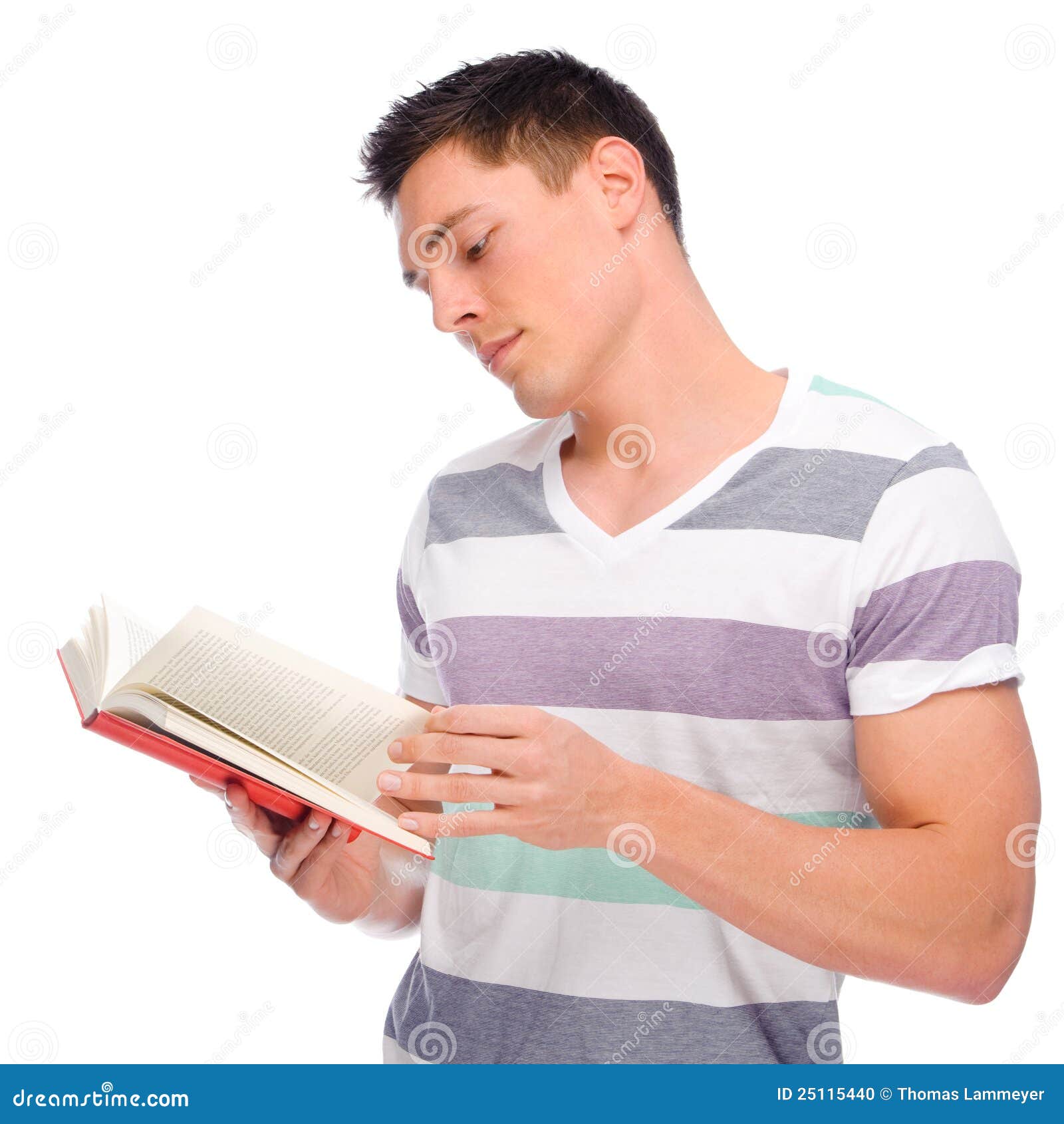 Man with book stock photo. Image of smiling, clever, smile - 25115440