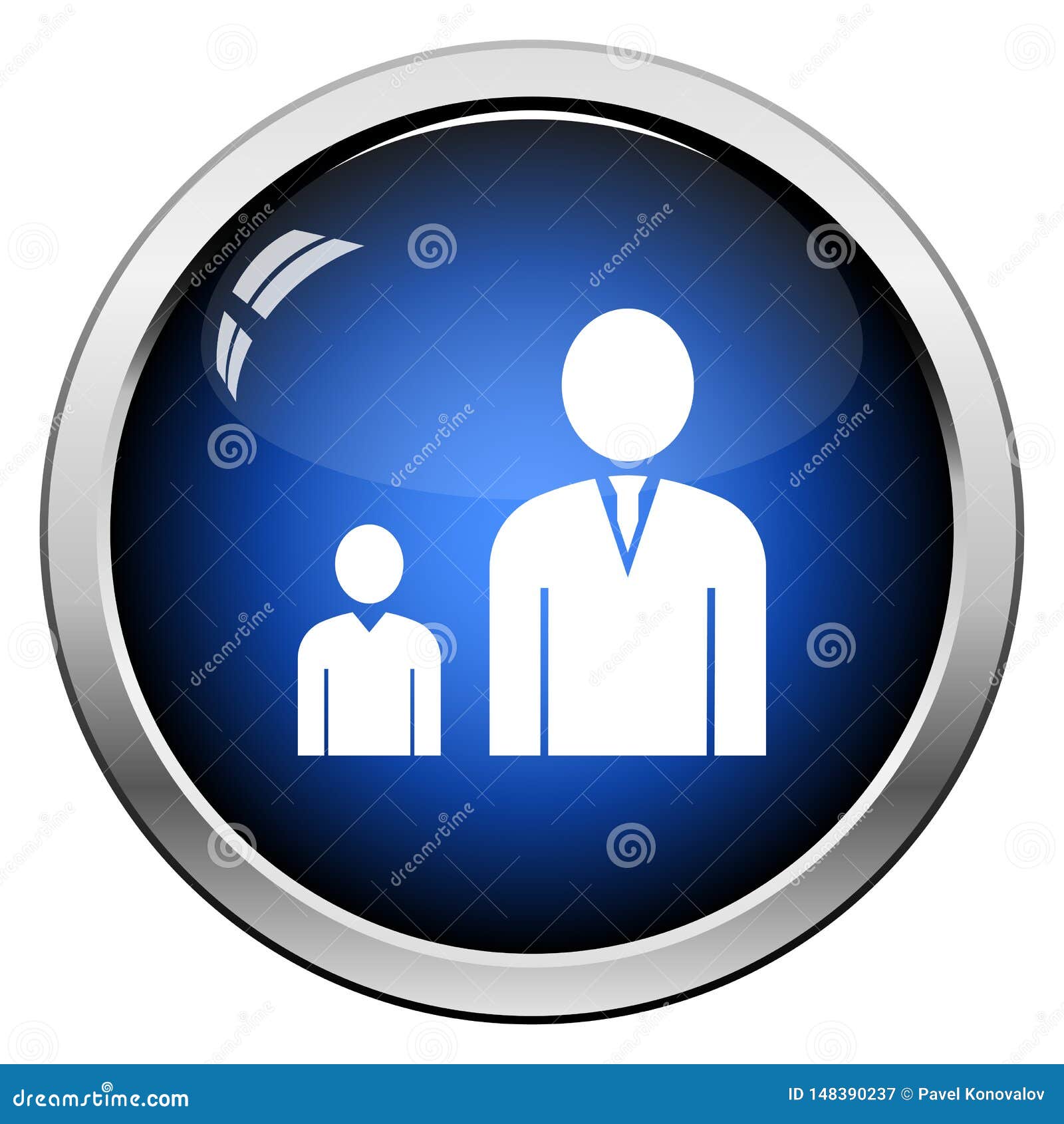 Boss And Subordinate Office Situation Cartoon Vector Illustration ...