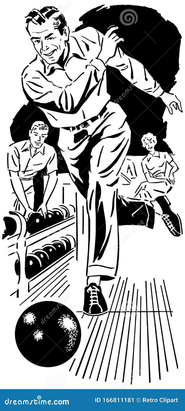 Bowling Five Pin Stock Illustrations – 41 Bowling Five Pin Stock ...