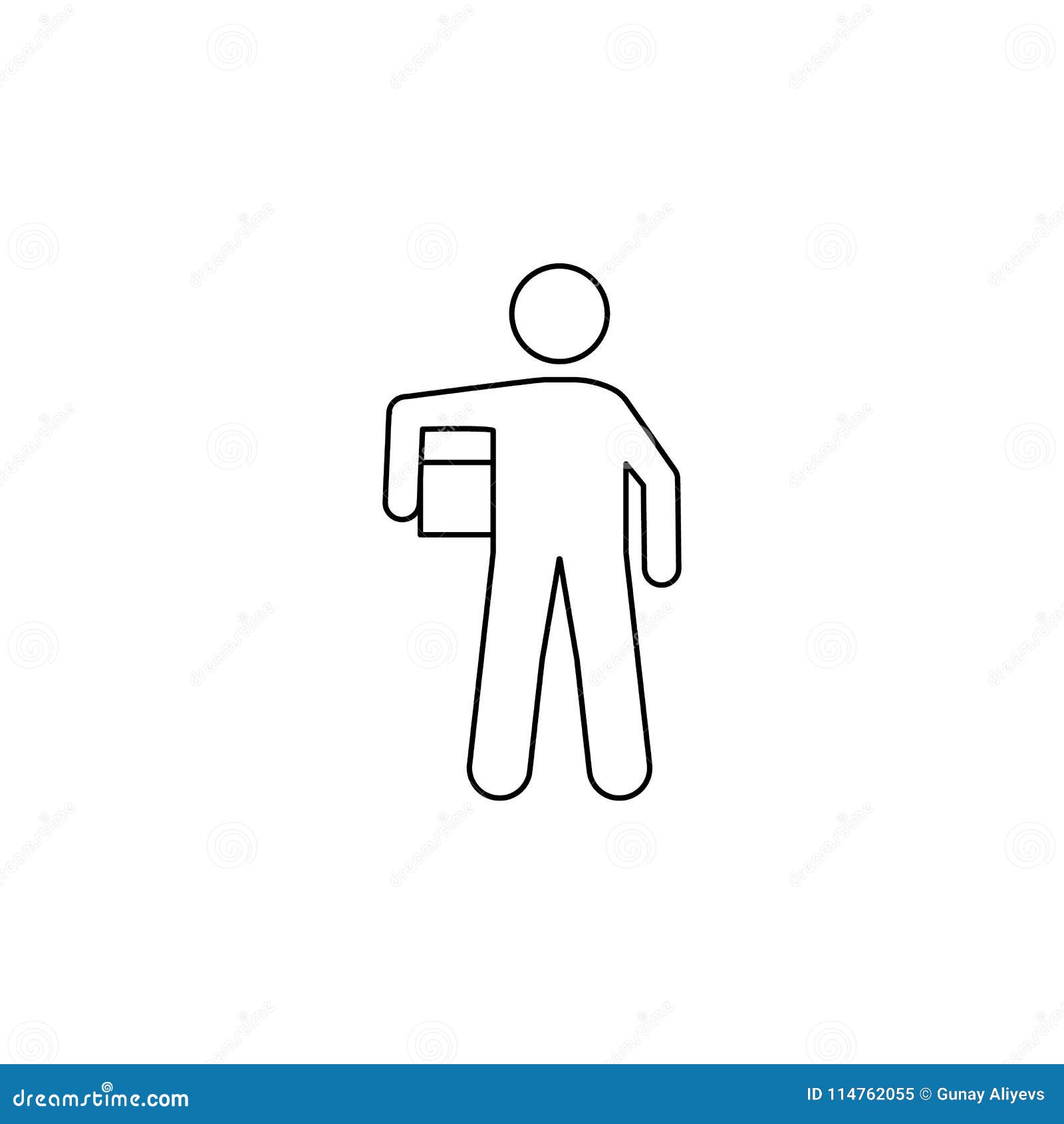 A Man with a Box Carries a Box Icon. Element of Man Carries a Box ... A Man with a Box Carries a Box Icon. Element of Man Carries a Box ...