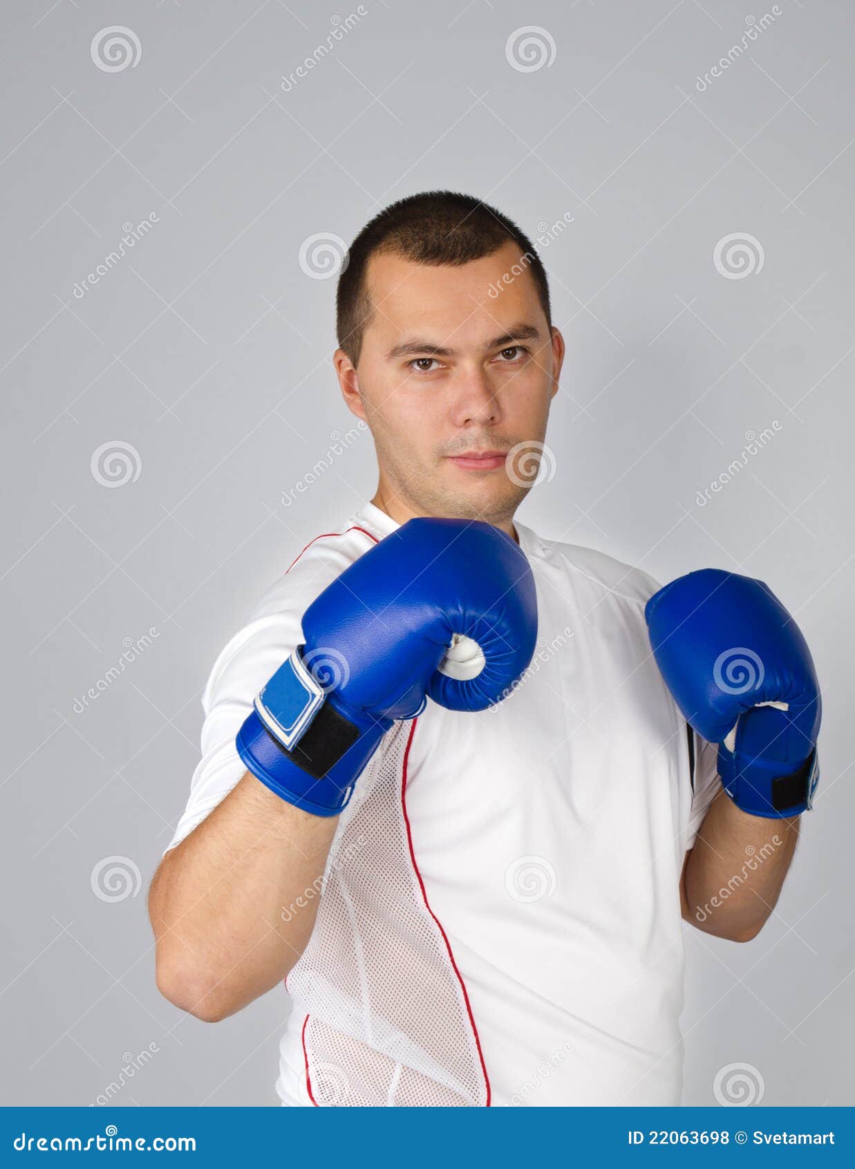 Man with boxing gloves stock photo. Image of competition - 22063698