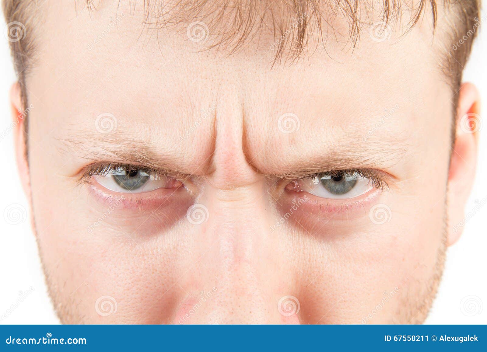 Man boze ogen stock afbeelding. Image of mensen, woede - 67550211